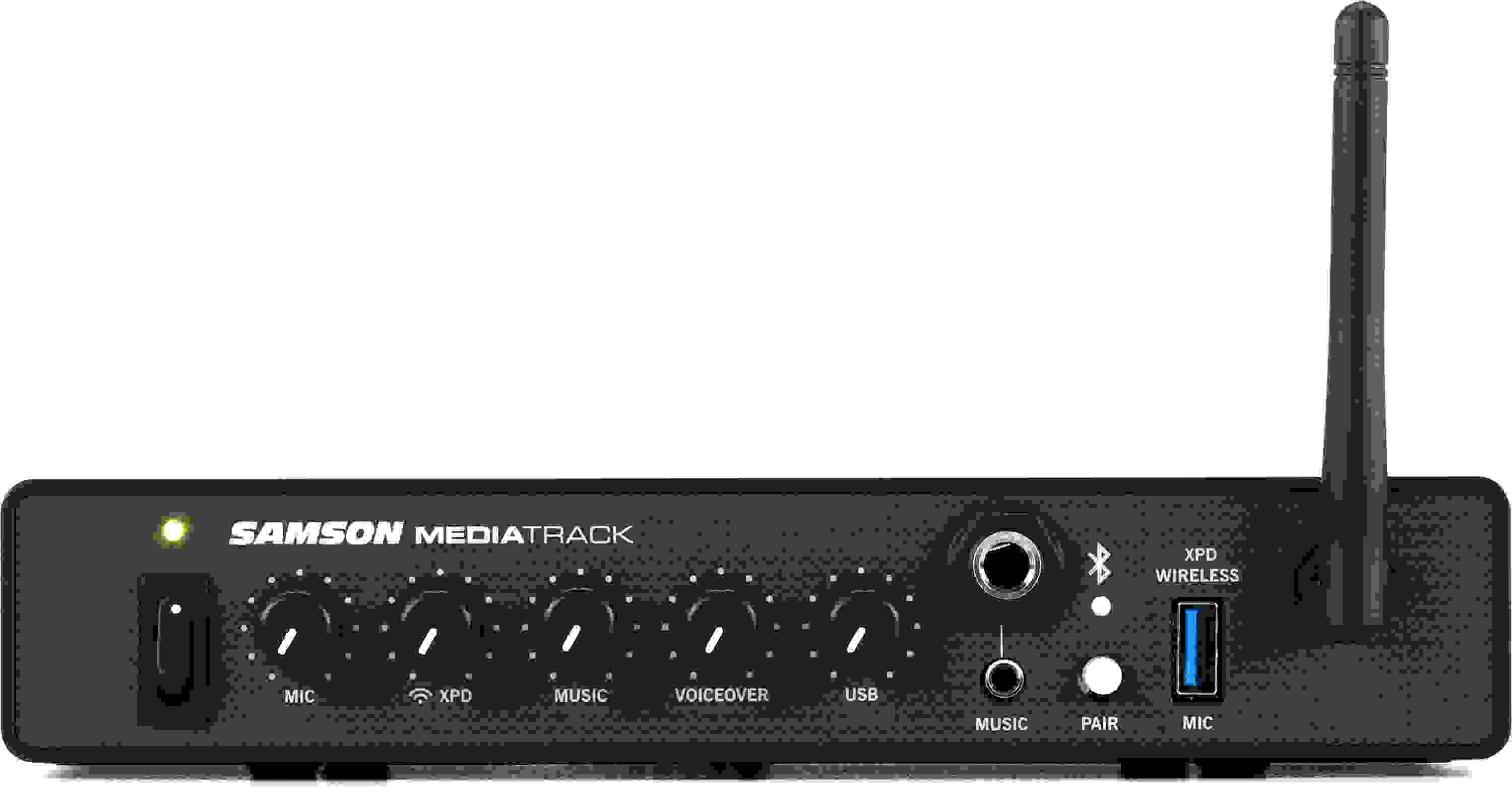 Samson SM4U 4-channel Half-rack Line Mixer | Sweetwater