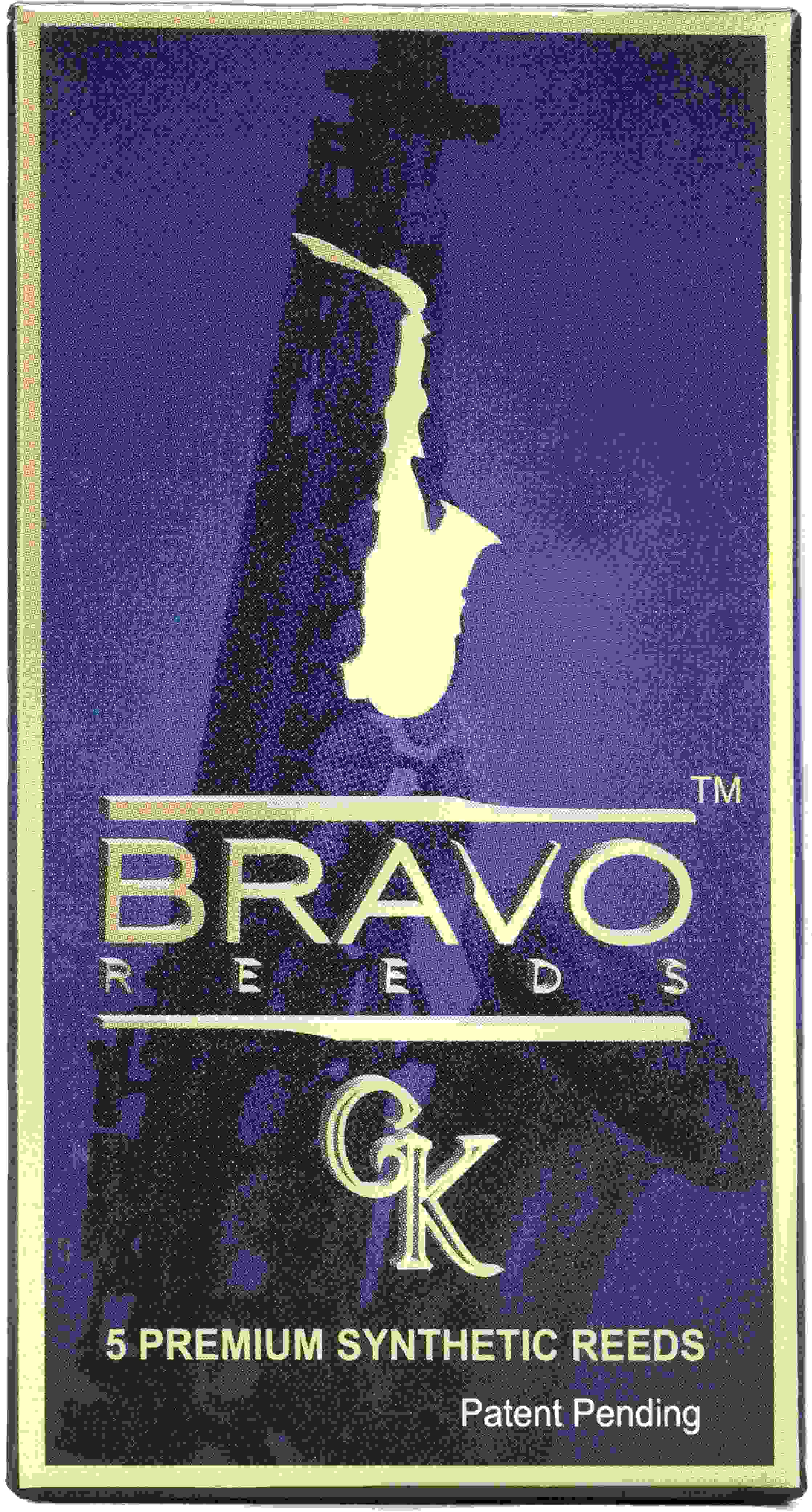 Bravo BRAS2 - Synthetic Alto Saxophone Reeds - 2.0 (5-pack) | Sweetwater