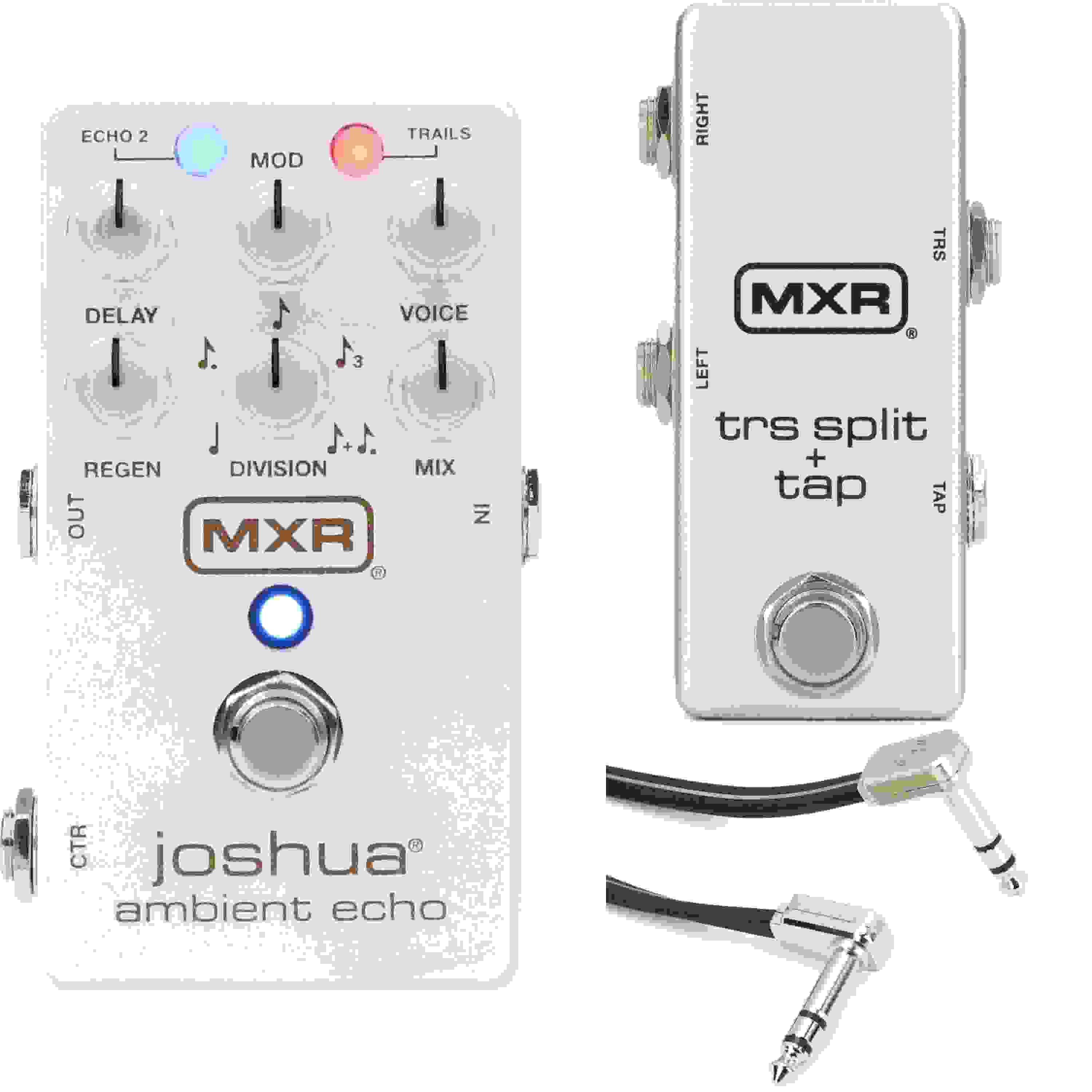 MXR M309 Joshua Ambient Echo Pedal with TRS Split + Tap Pedal | Sweetwater
