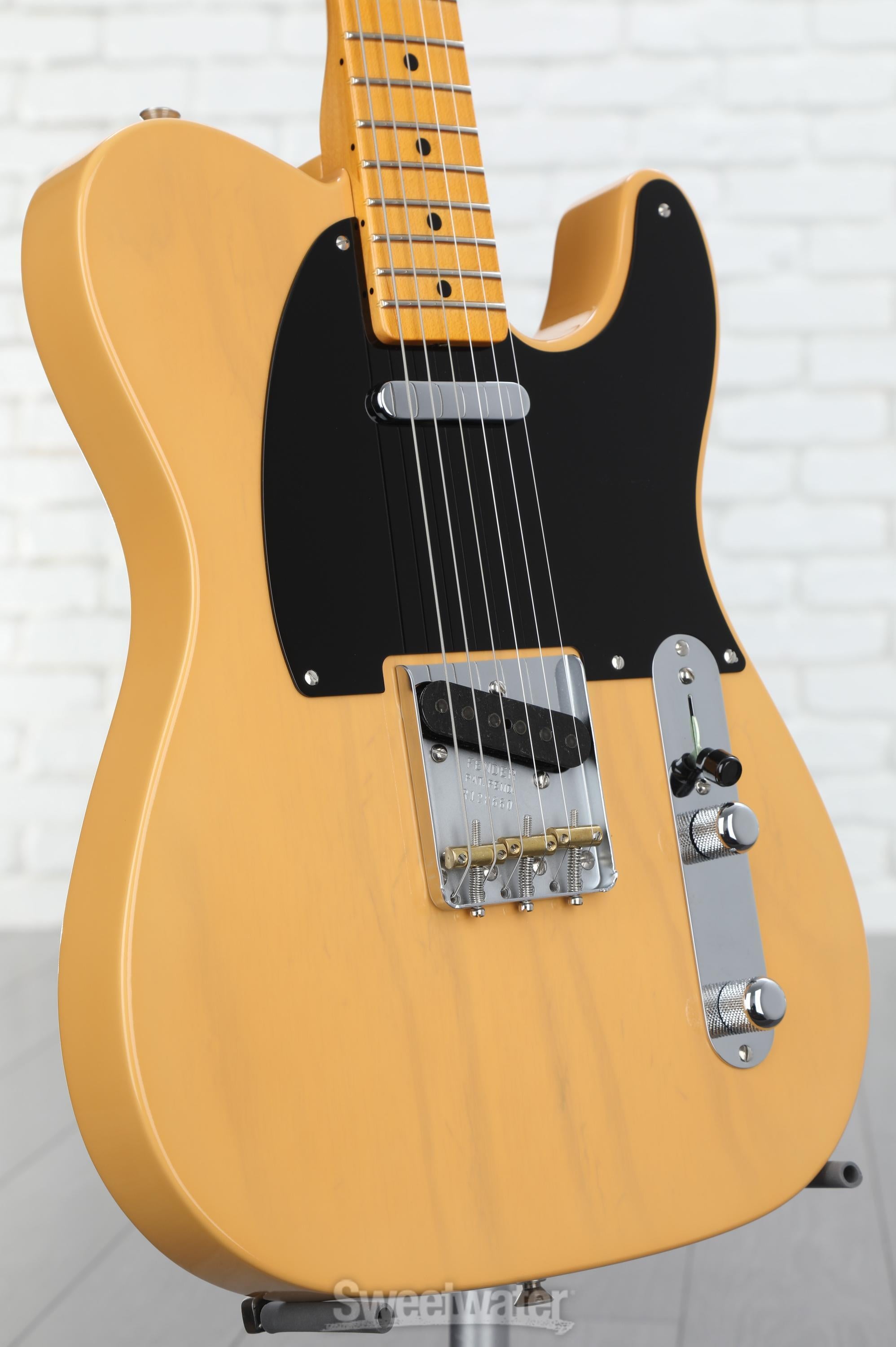 Fender Custom Shop '52 Telecaster Time Capsule - Faded Nocaster Blonde ...