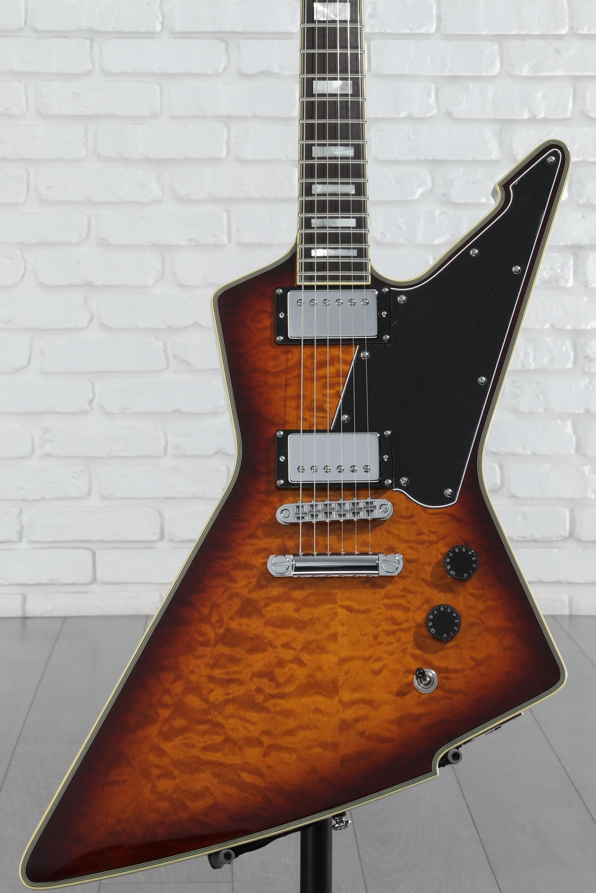 Schecter E-1 Custom Special Edition Electric Guitar - Vintage Sunburst ...