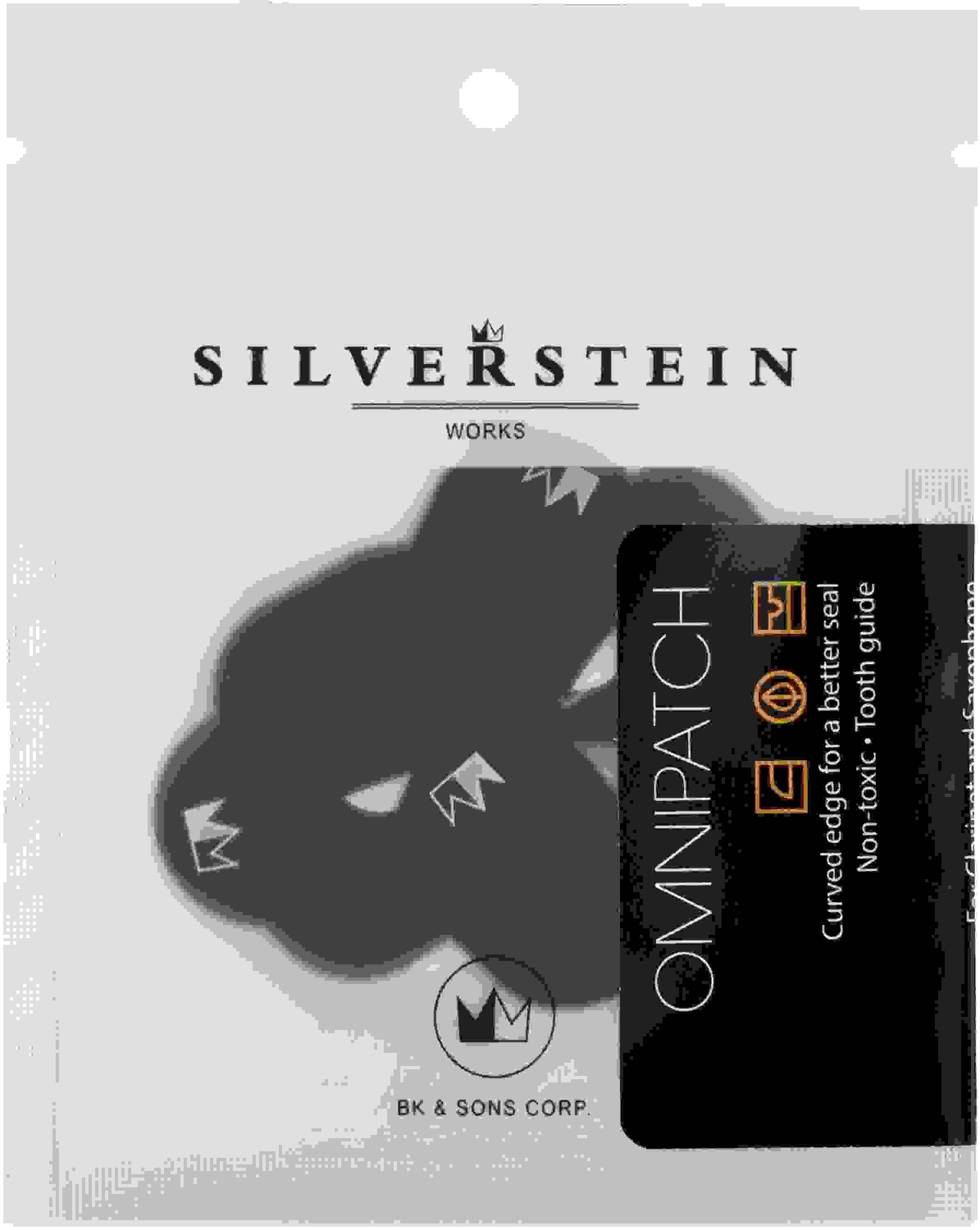 Silverstein Works OmniPatch - Black with Groove, 6-pack | Sweetwater