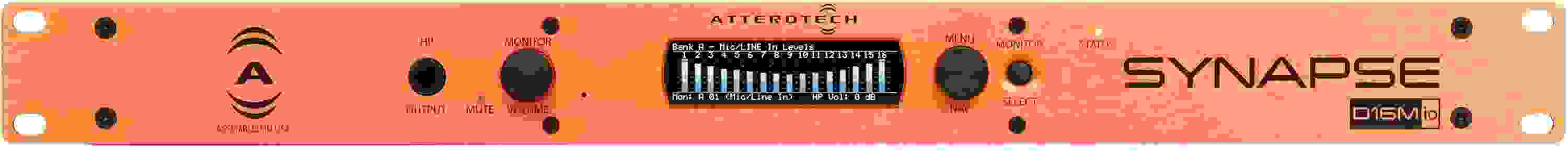 Attero Tech Synapse D16Mio Dante/AES67 Networked Audio Interface ...