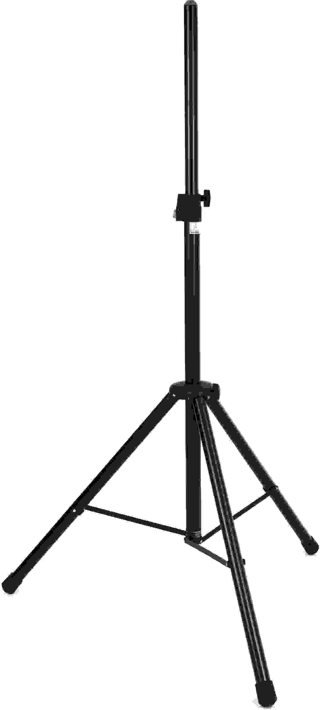 K&M 21435 Steel Speaker Stand - Black | Sweetwater