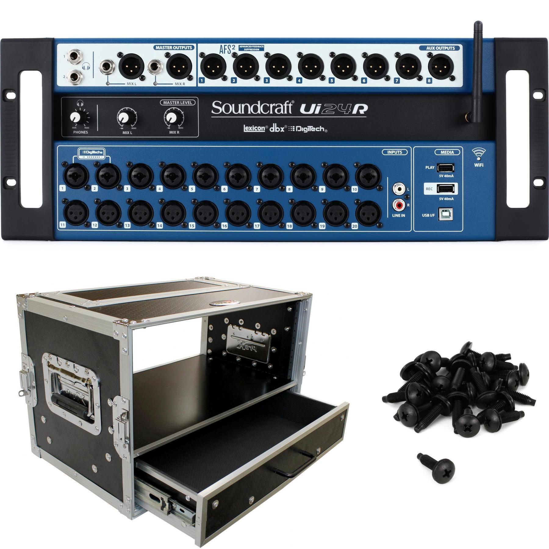 Soundcraft Ui24R 24-channel Remote-controlled Digital Mixer and Flight ...