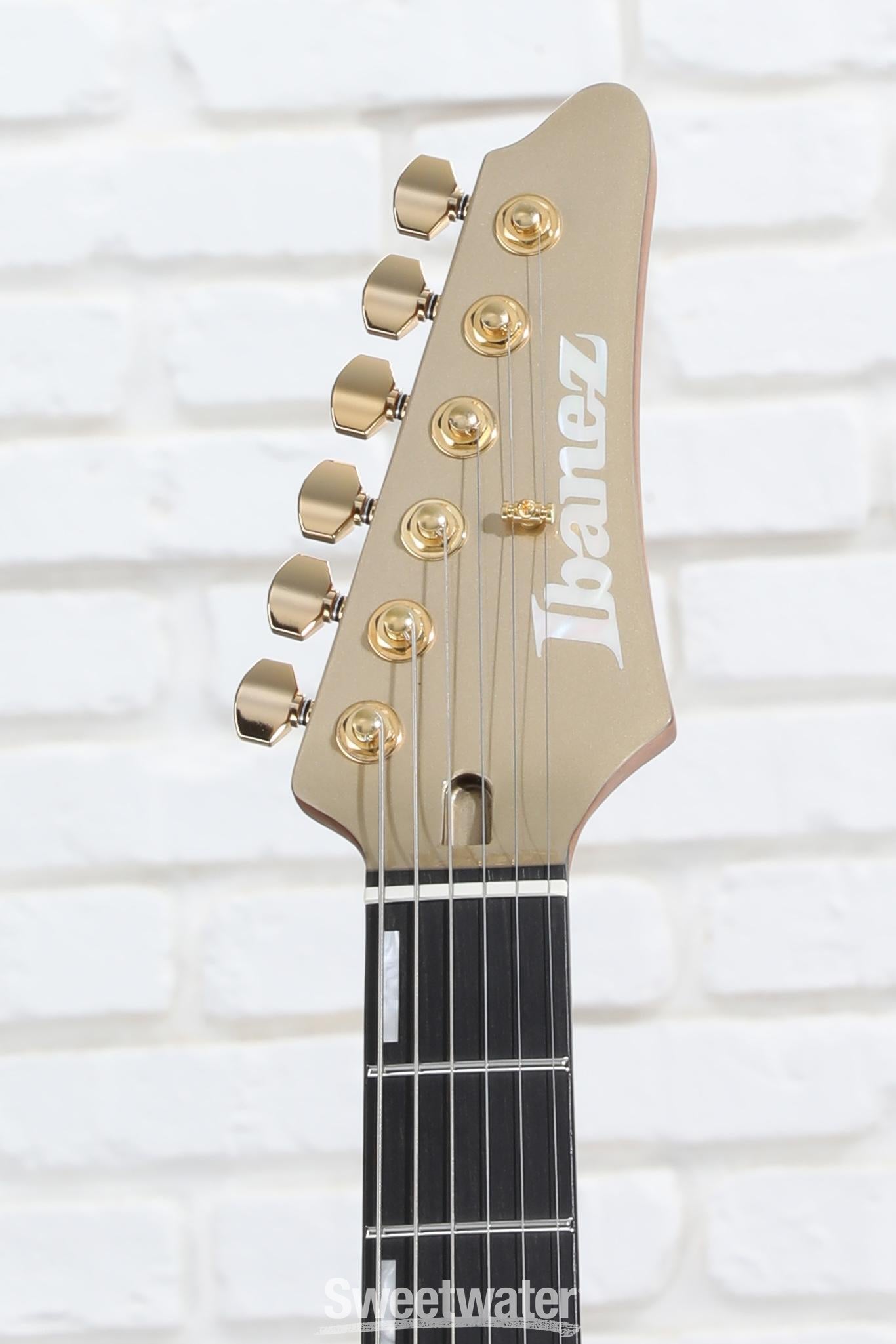 Ibanez KRYS10 Scott LePage Signature Electric Guitar - Gold | Sweetwater