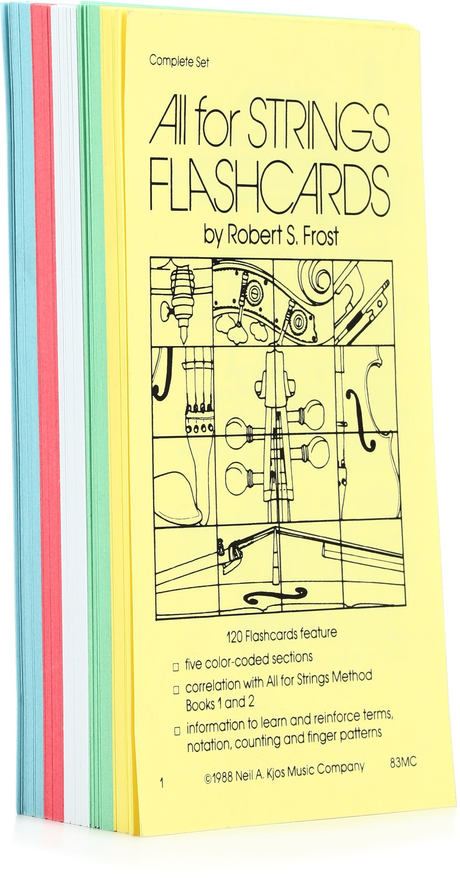 Kjos All for Strings - Flash Cards | Sweetwater