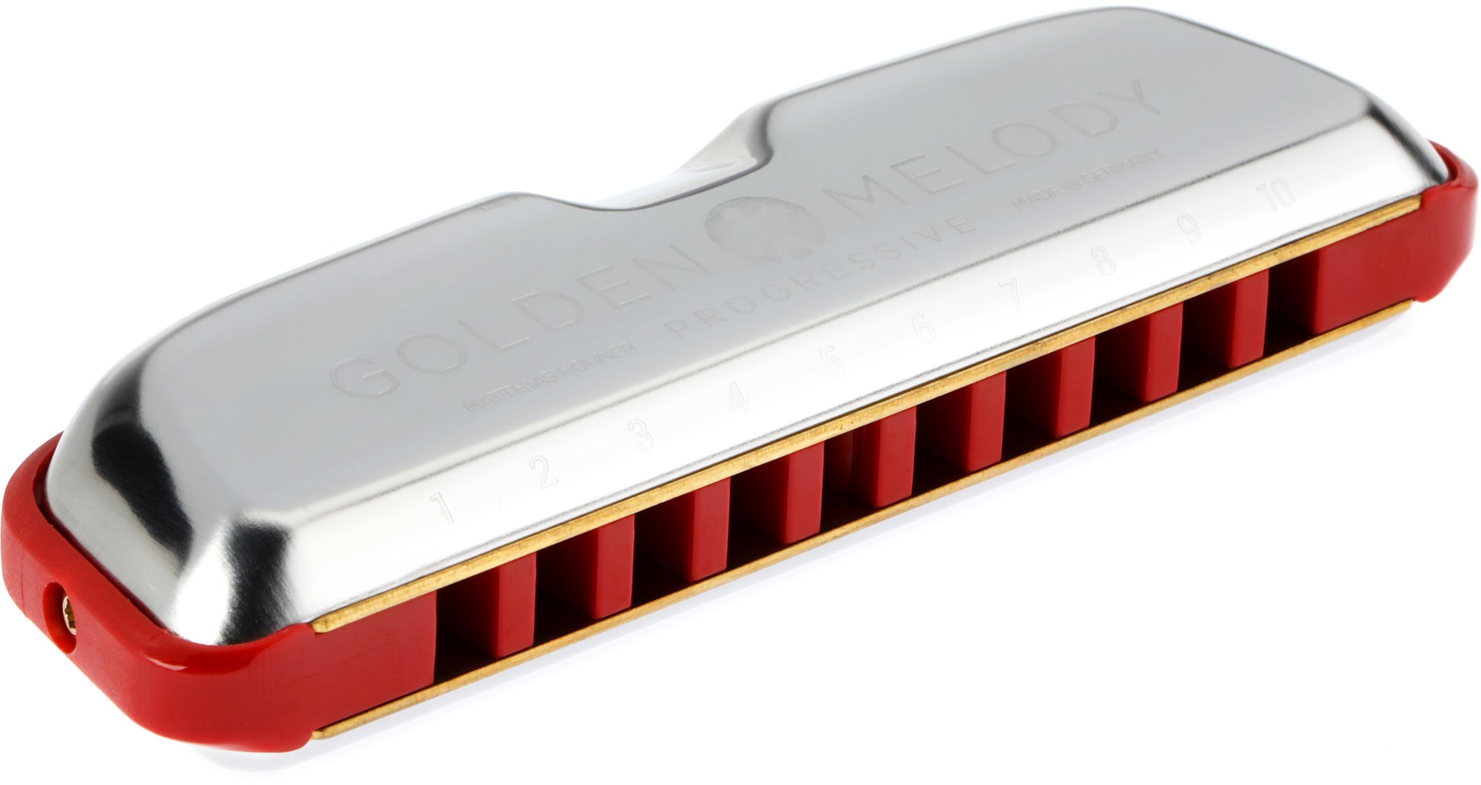Hohner Golden Melody Harmonica - Key of F Sharp Version 2 | Sweetwater
