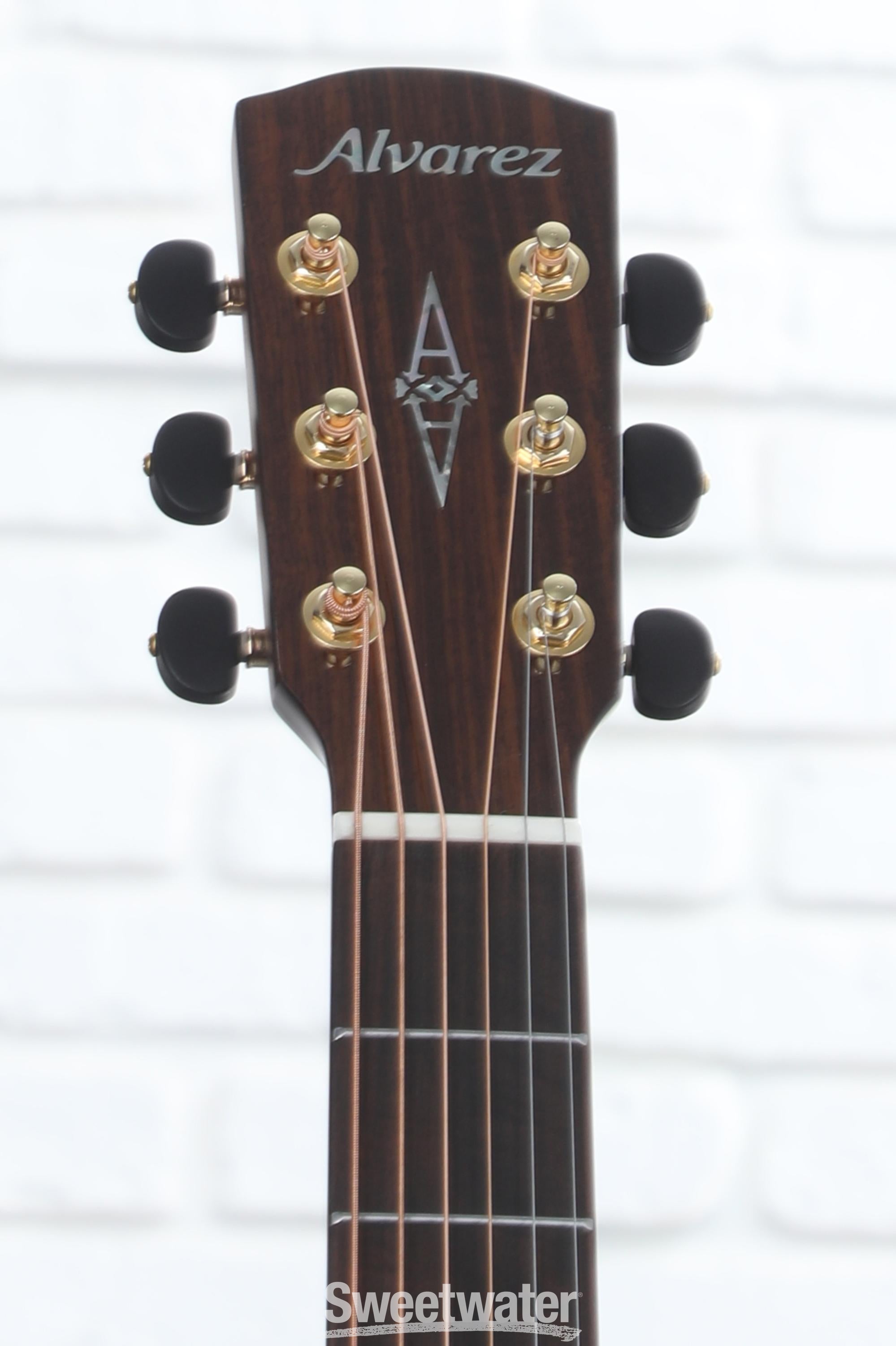 Alvarez MDA70WCEARSHB Masterworks Elite Series Acoustic-electric Guitar ...