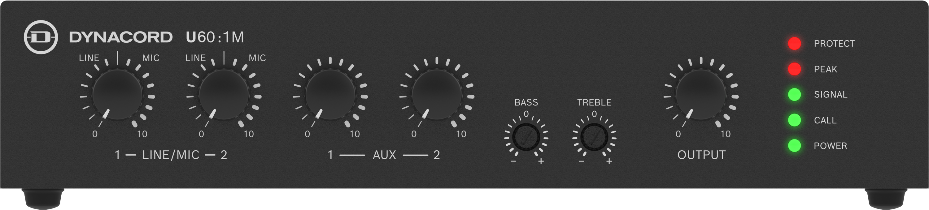 Dynacord U60:1M 60-watt Mixer Amplifier | Sweetwater