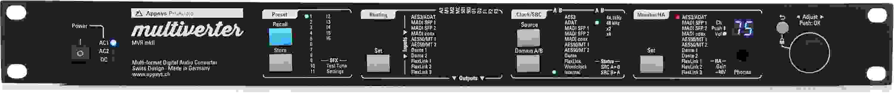 Appsys MVR-64 Mk2 Multiverter Digital Format Converter | Sweetwater