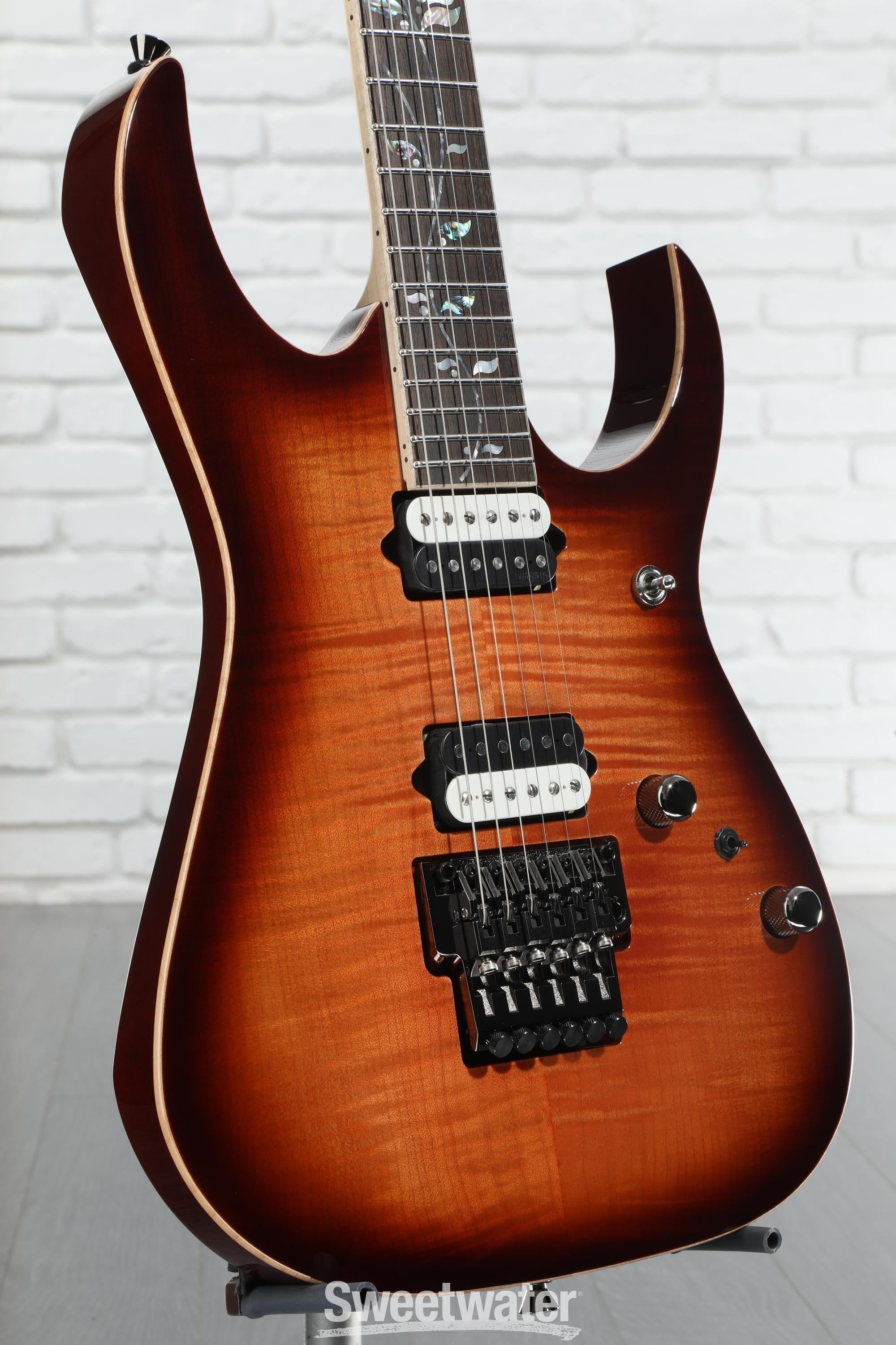 Ibanez J Custom RG8520 Electric Guitar - Brownish Sphalerite | Sweetwater