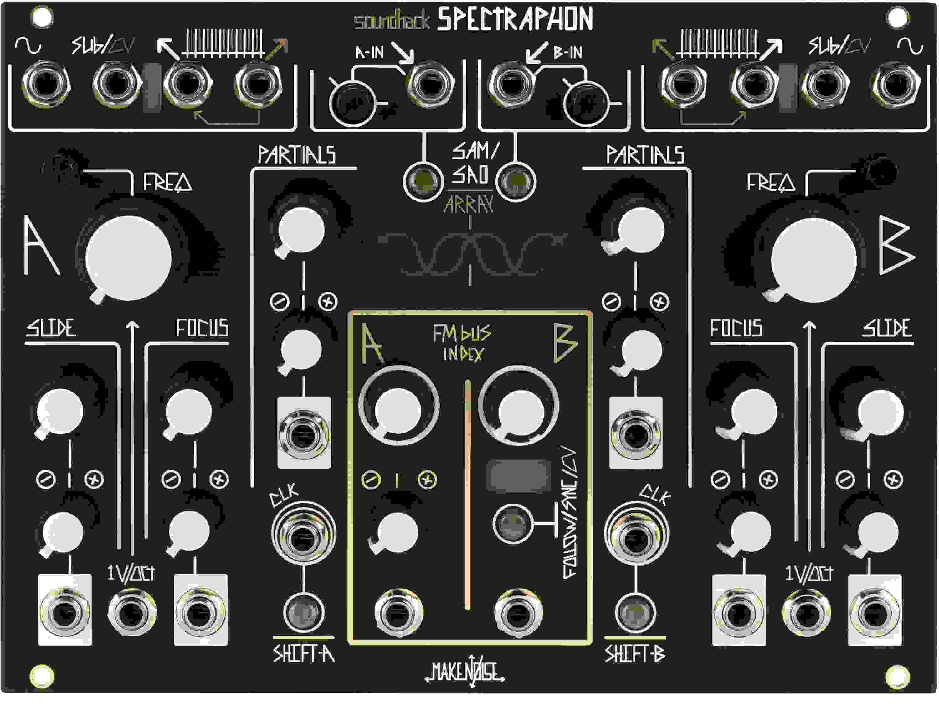 Make Noise Spectraphon Dual Spectral Oscillator Eurorack Module | Sweetwater