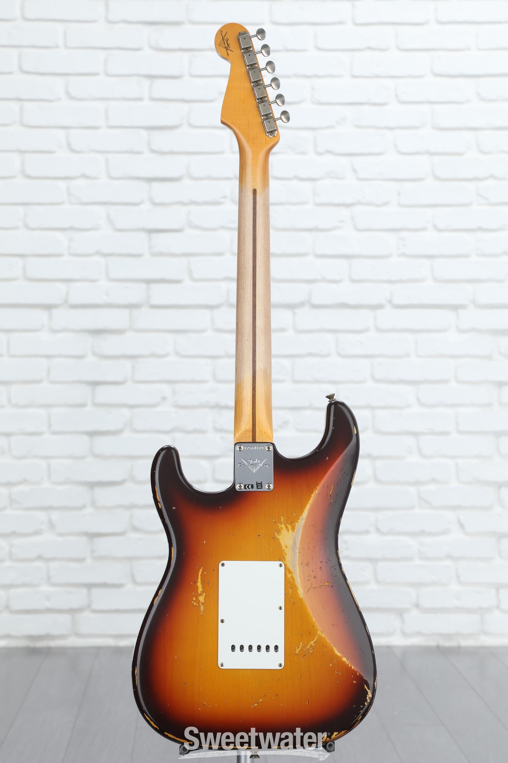 Fender Custom Shop '58 Stratocaster Relic - Aged Chocolate 3-color ...