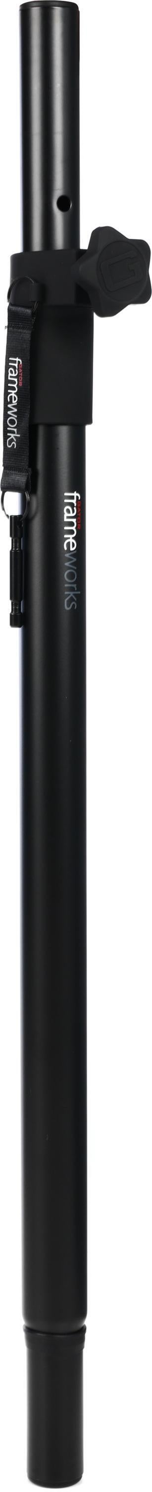 Gator Frameworks GFW-SPK-SUB60 Adjustable Speaker Pole 2-pack | Sweetwater