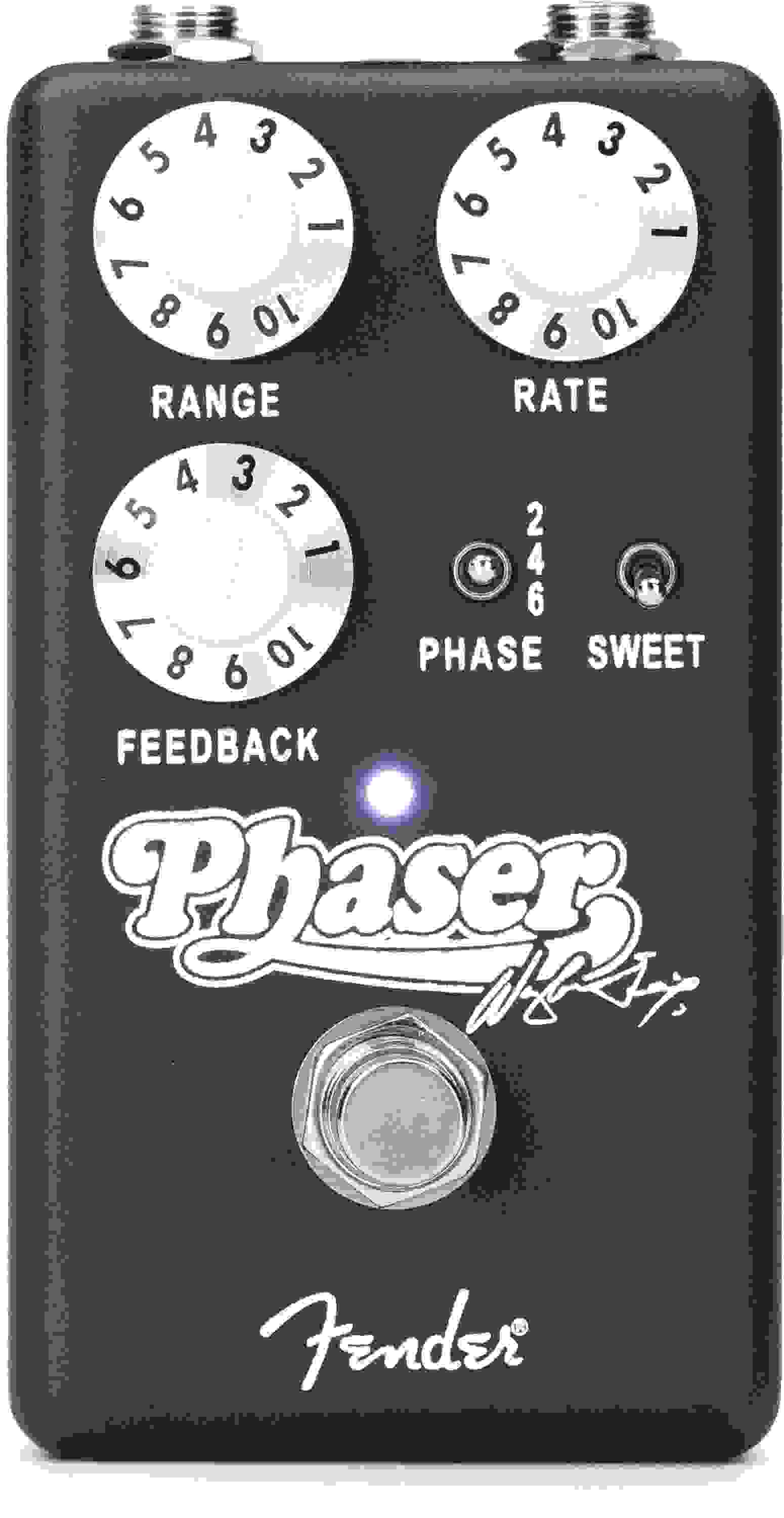 Fender Waylon Jennings Phaser Guitar Effects Pedal | Sweetwater
