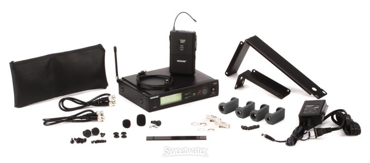 Shure SLX14/93 Wireless Lavalier Microphone System H5 Band, 55% OFF
