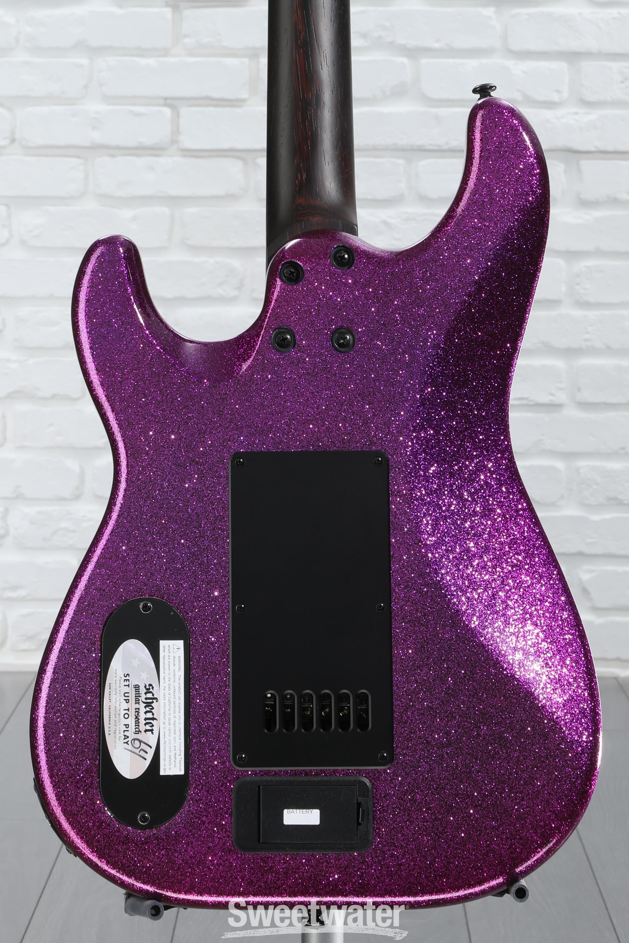 Schecter Danskimo-6 Daniel Haniss Signature Electric Guitar - Purple ...