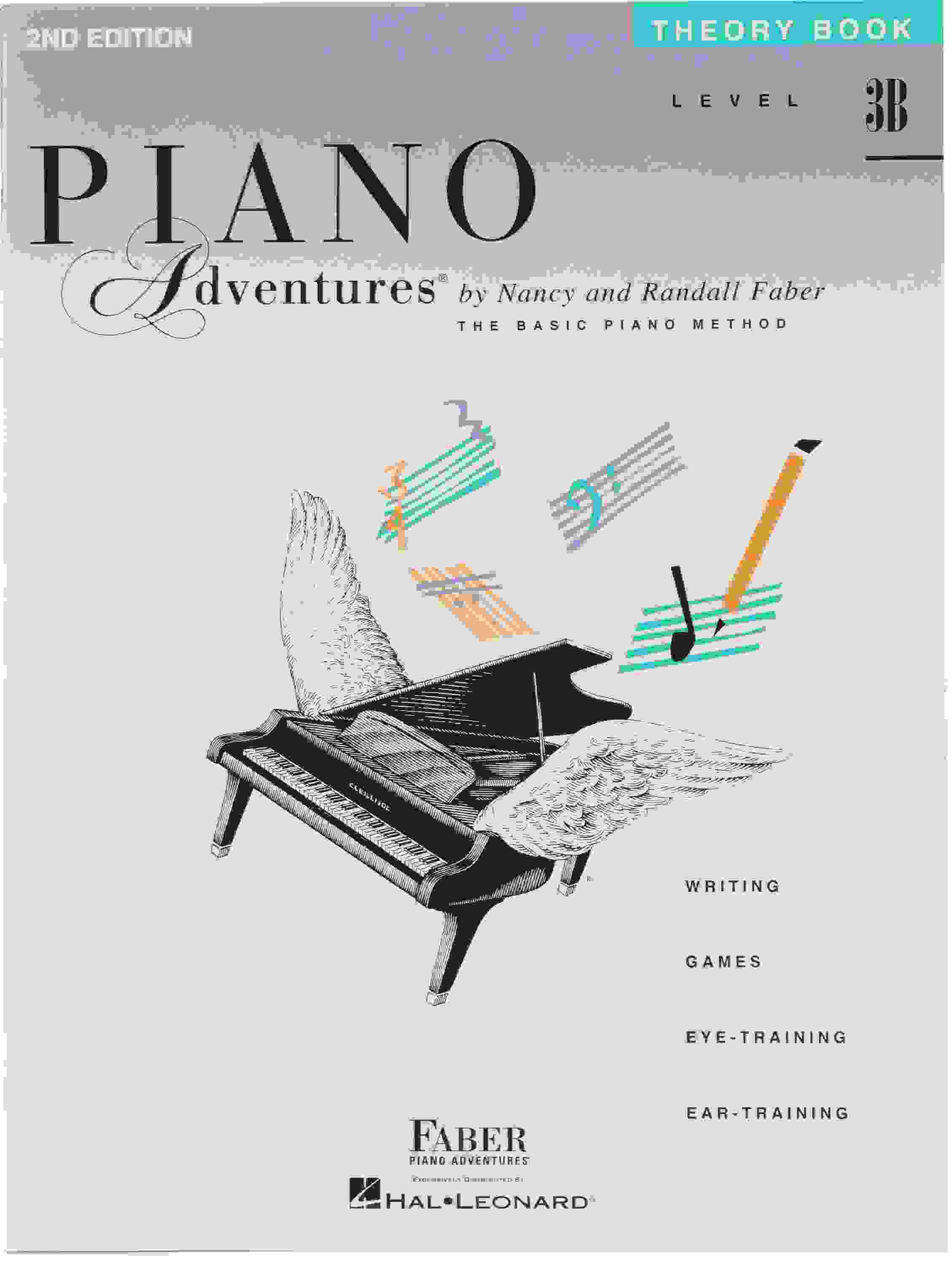 Faber Piano Adventures Piano Adventures Theory Book - Level 3B, 2nd ...