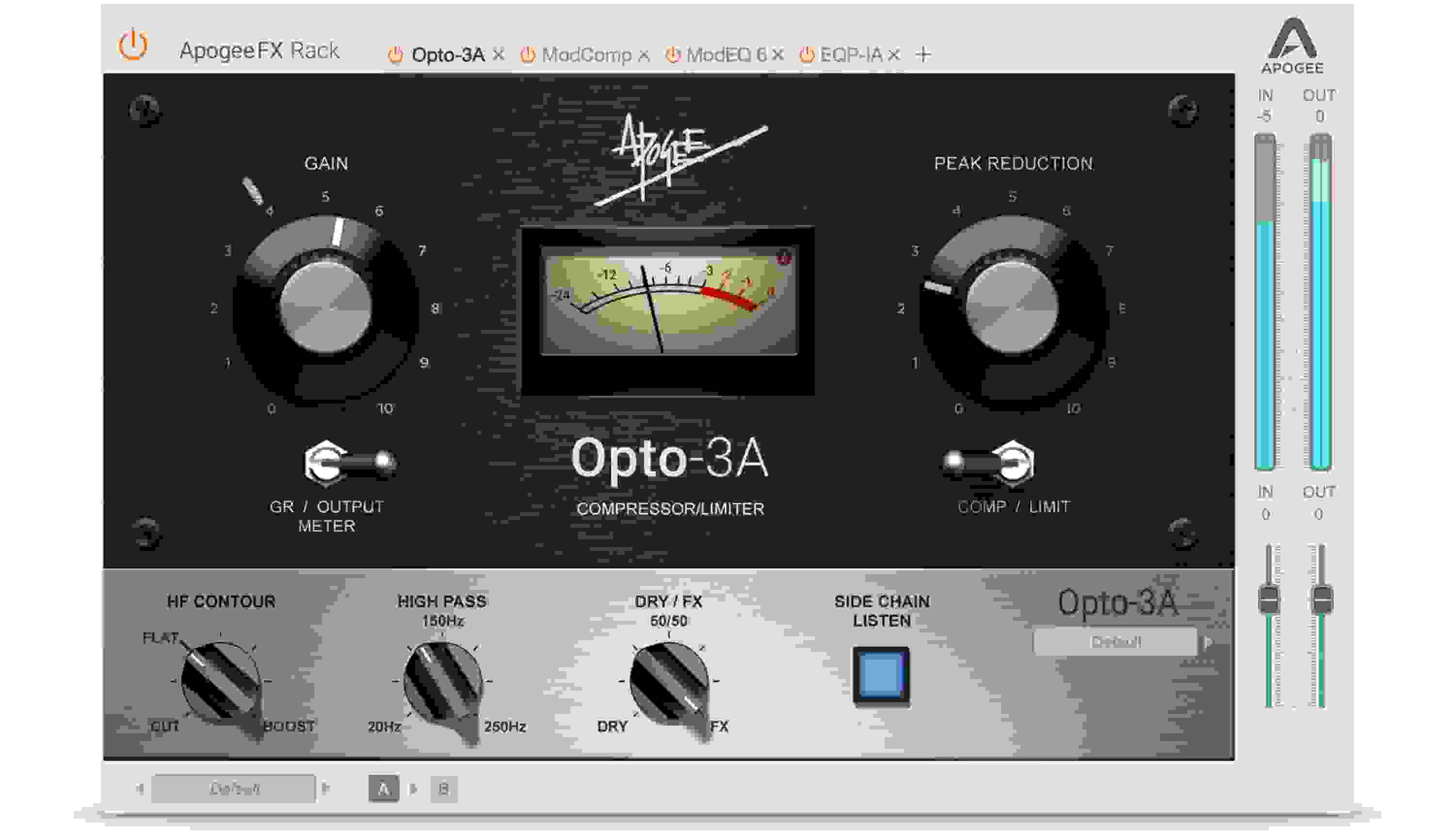 Apogee FX Rack Opto-3A Compressor - Plug-in | Sweetwater