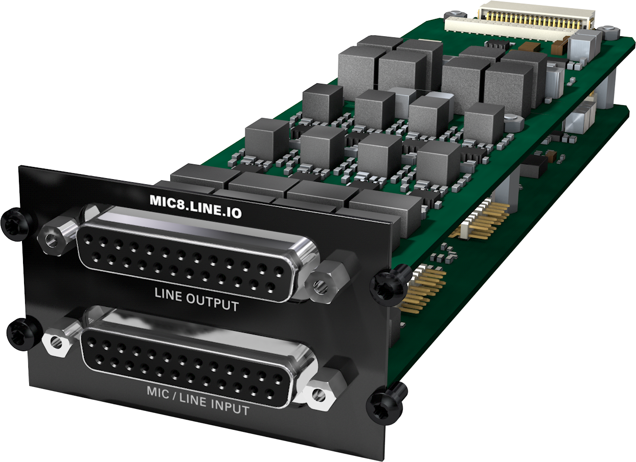 DirectOut MIC8.LINE.IO Analog Mic/Line I/O Converter Module | Sweetwater