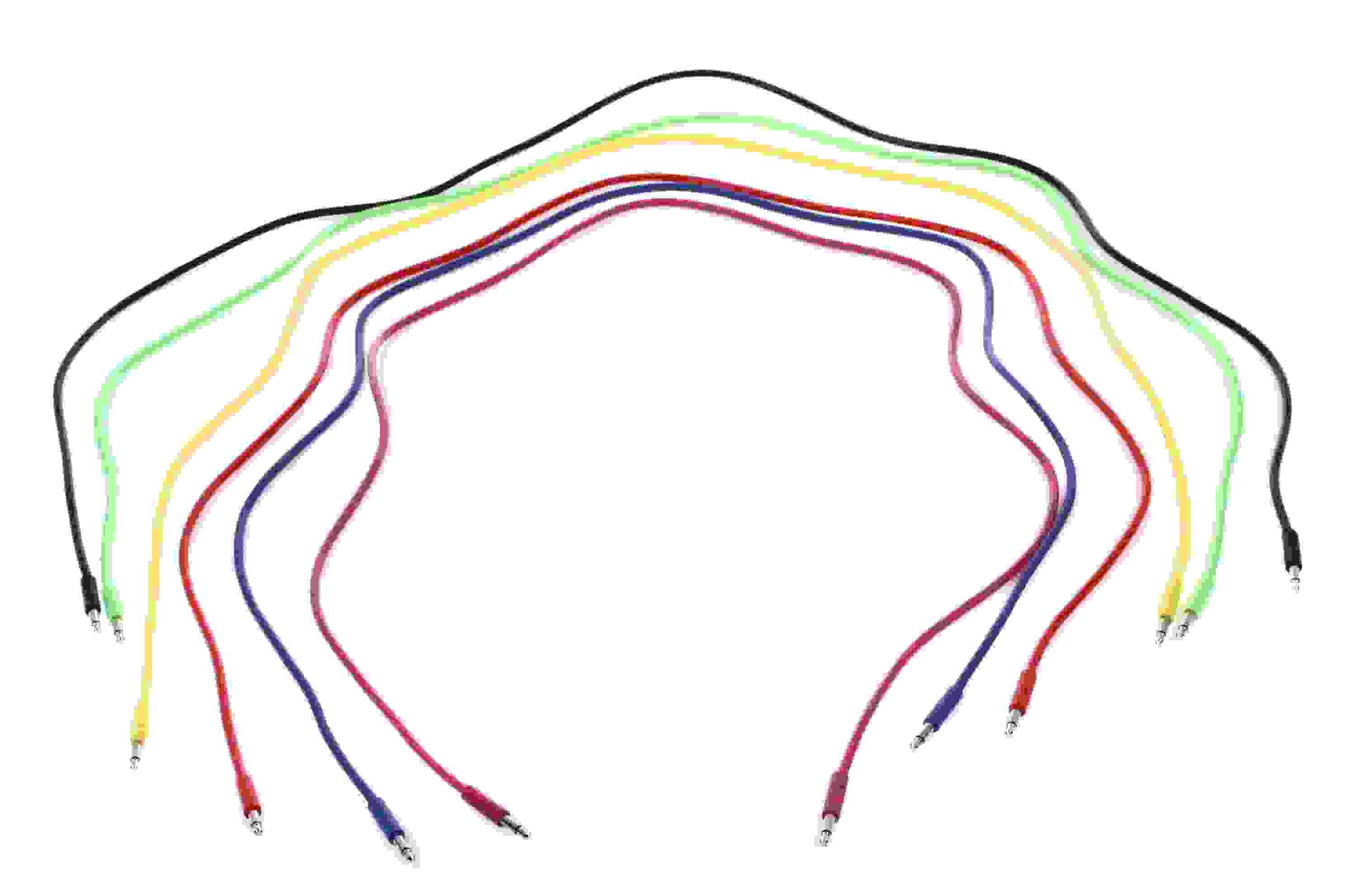 Nazca Audio Noodles Eurorack Patch Cables - 6-pack Long | Sweetwater