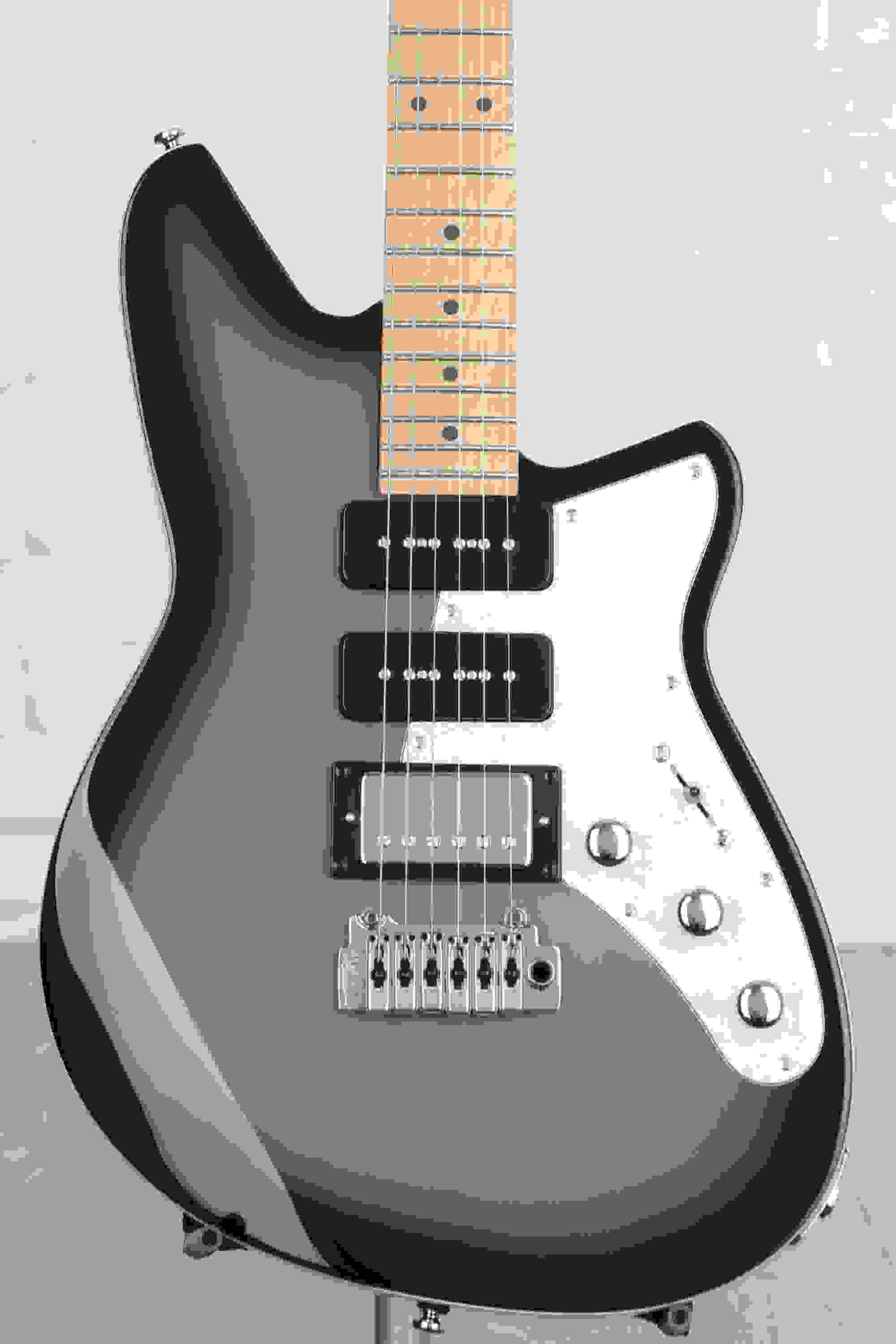 Reverend Six Gun HPP Electric Guitar - Periwinkle Burst | Sweetwater