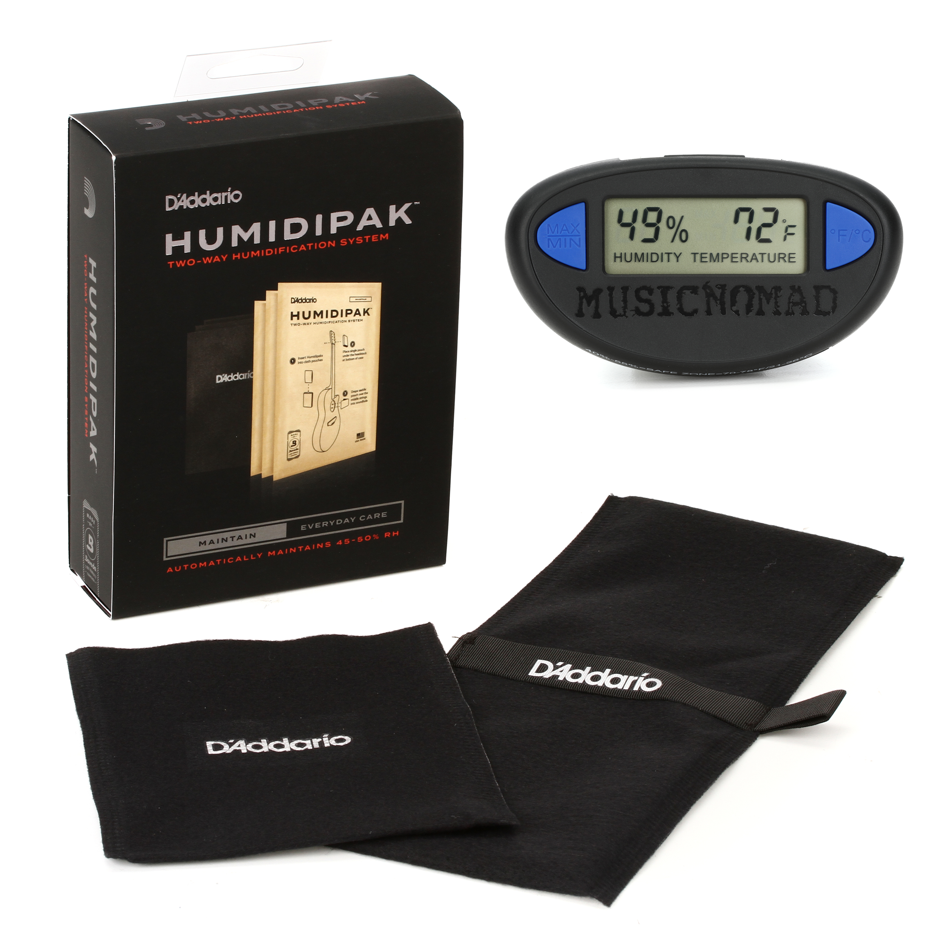 D'Addario Humidipak Maintain Automatic Humidity Control System with ...