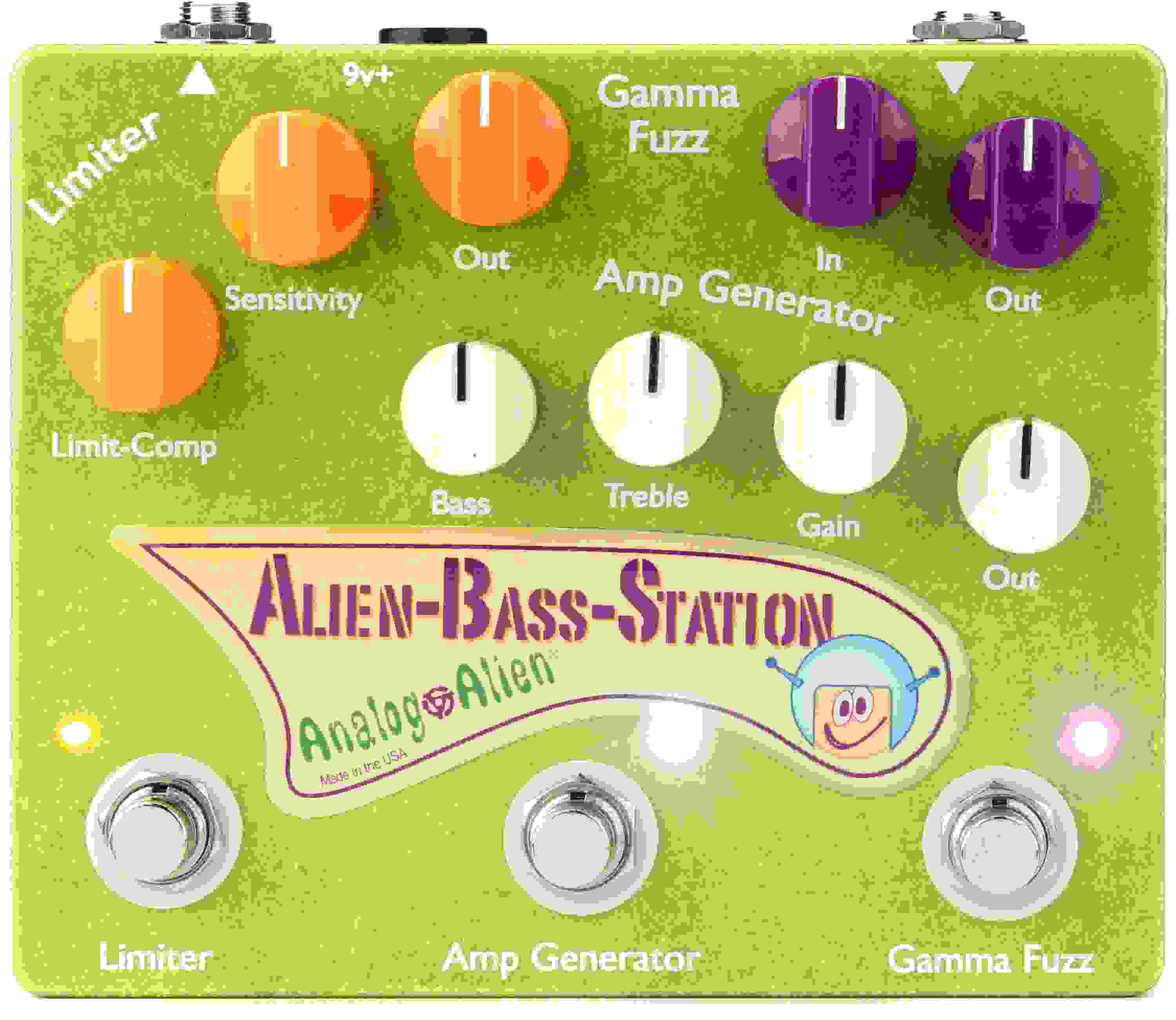 Analog Alien Alien Bass Station (ABS) Compressor / Amp Generator / Fuzz ...