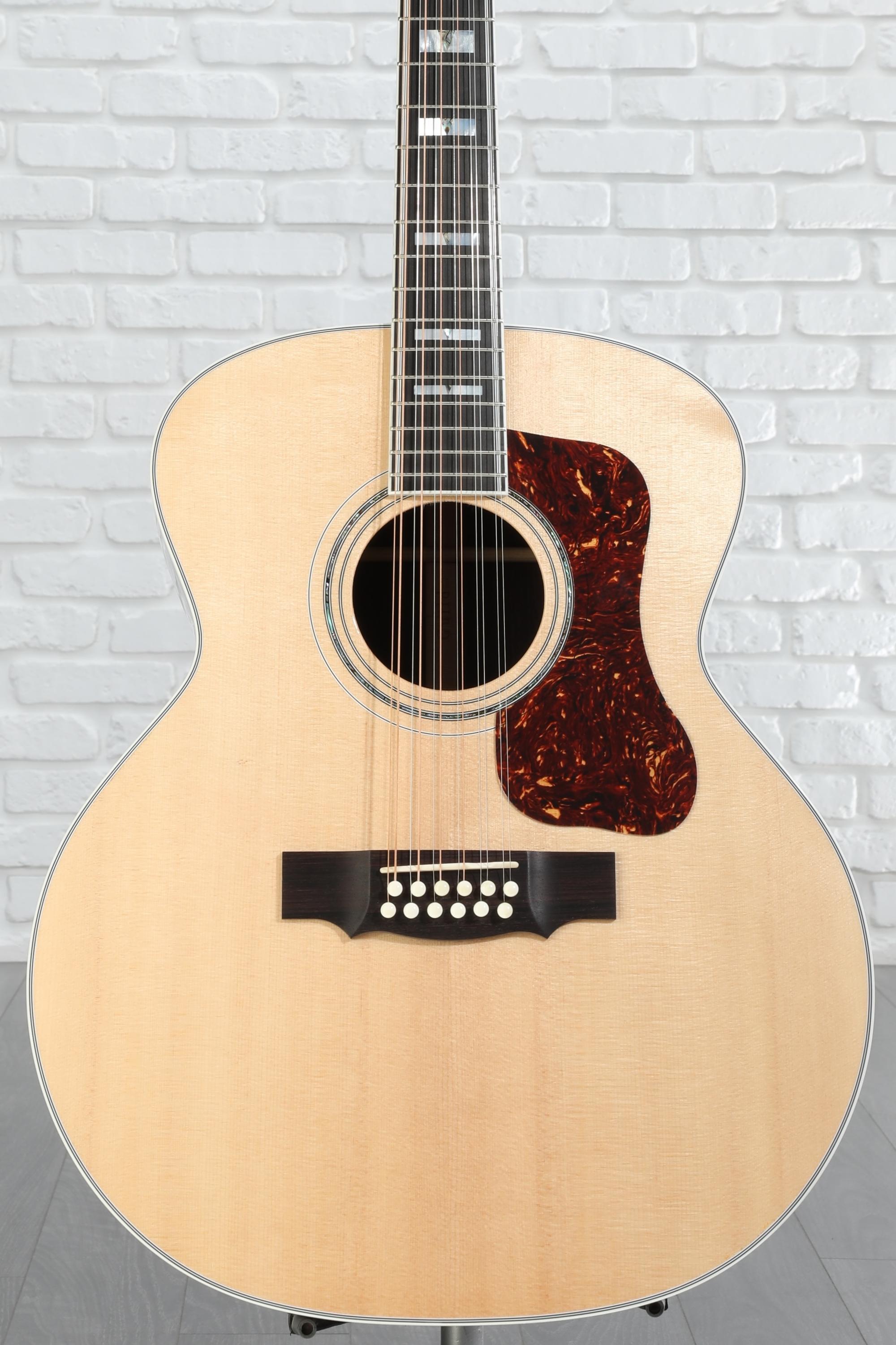 Guild F-512 12-string Acoustic Guitar - Natural | Sweetwater