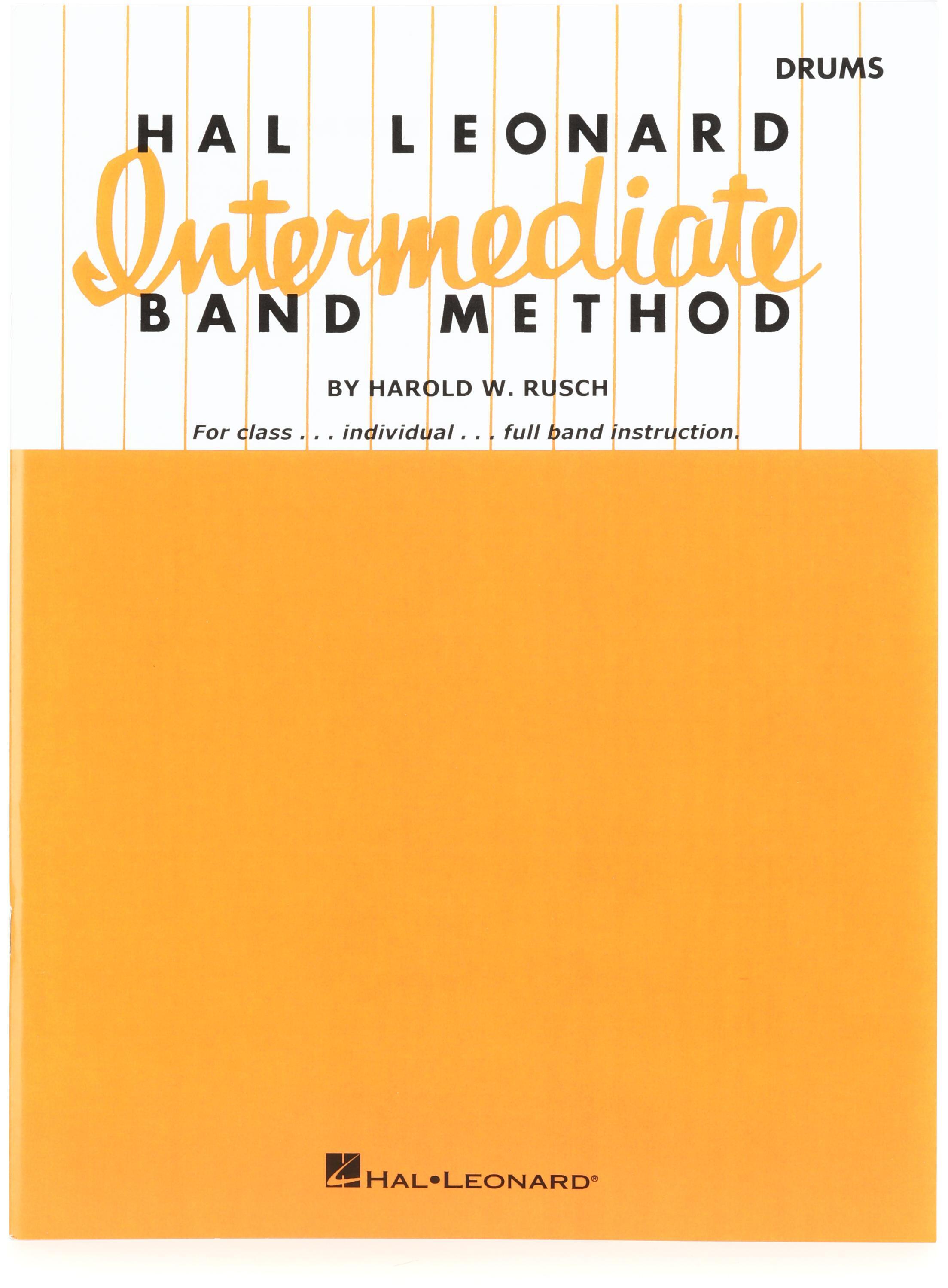 Hal Leonard Intermediate Band Method Book - Drum Percussion | Sweetwater