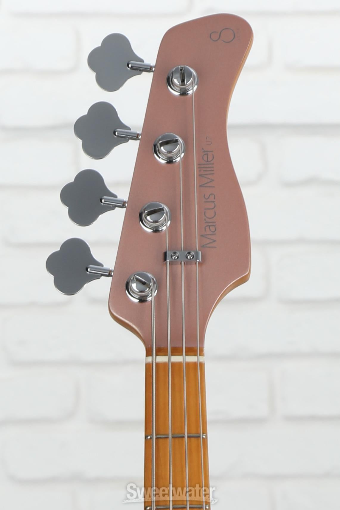 Sire Marcus Miller U7 4-string Bass Guitar - Rosegold | Sweetwater