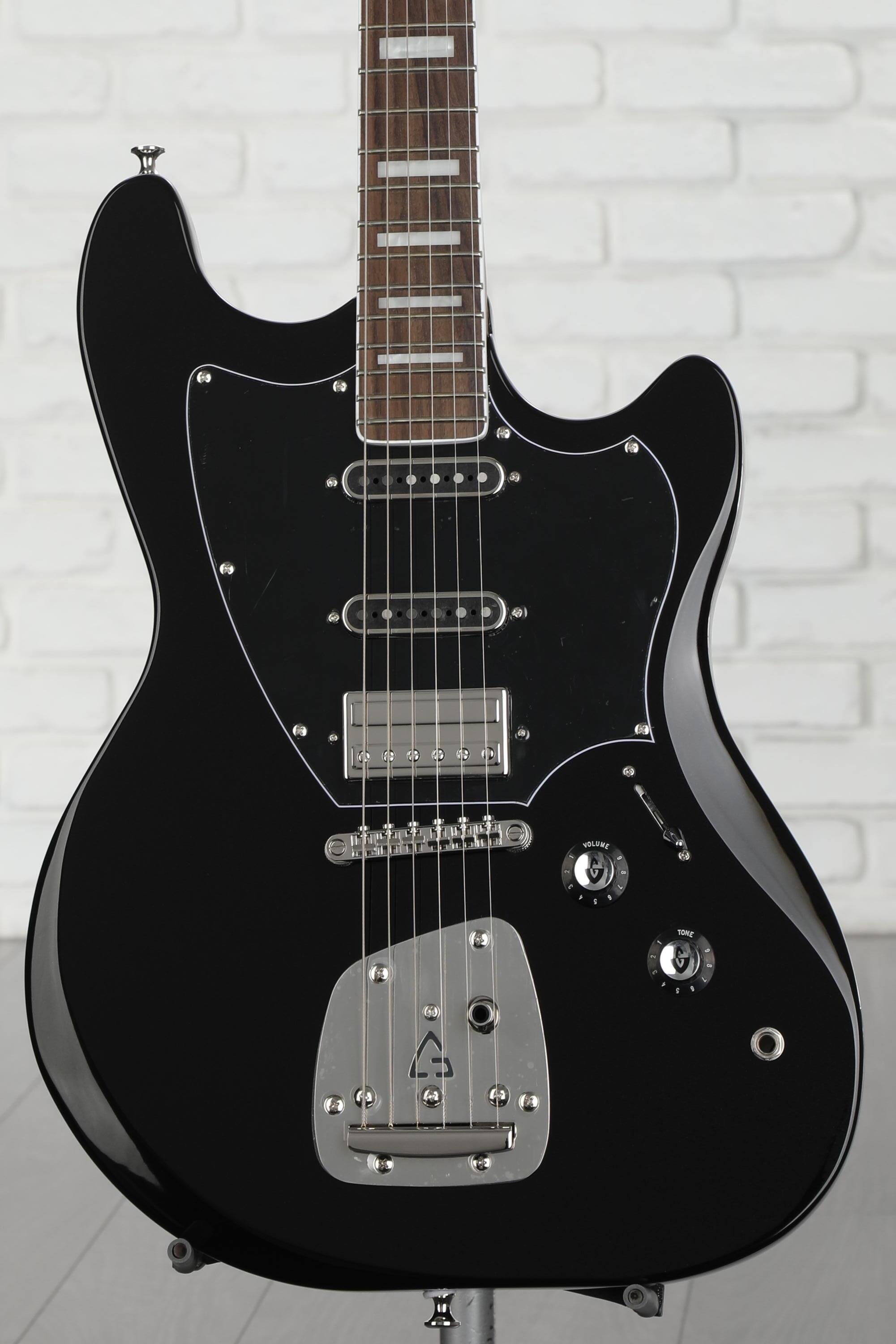 Guild Surfliner Deluxe Solidbody Electric Guitar - Black Metallic ...