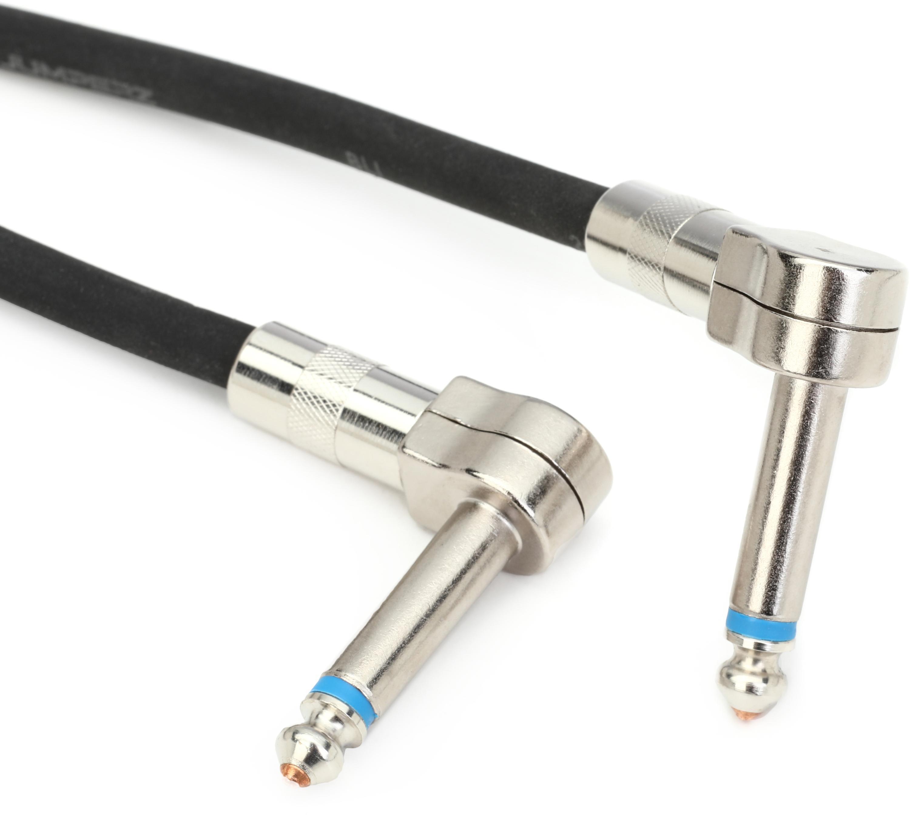JUMPERZ Blue Line Instrument Patch Cable - 1 foot | Sweetwater