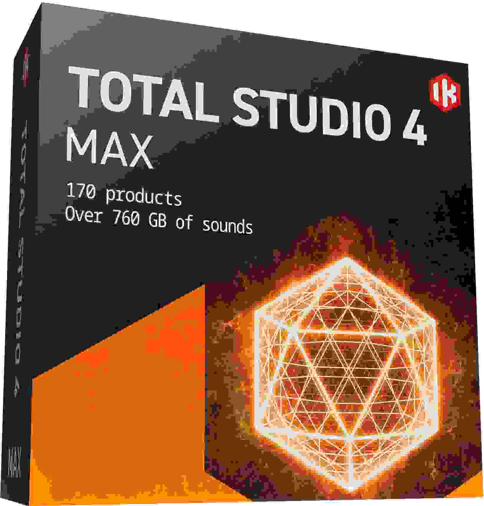 IK Multimedia Total Studio 4 MAX Instruments and Effects Bundle ...