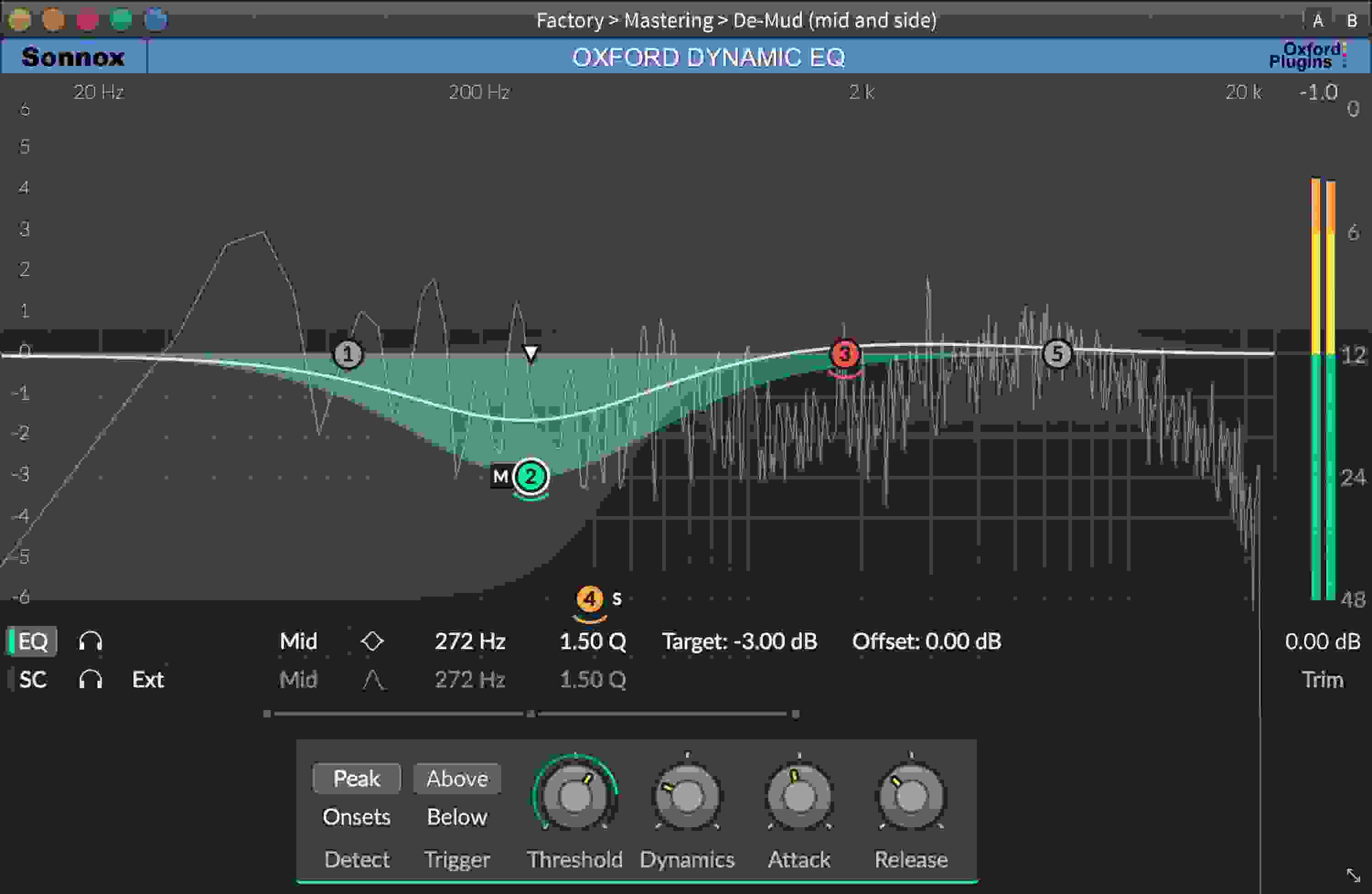 Sonnox Oxford Dynamic EQ HDX Plug-in | Sweetwater