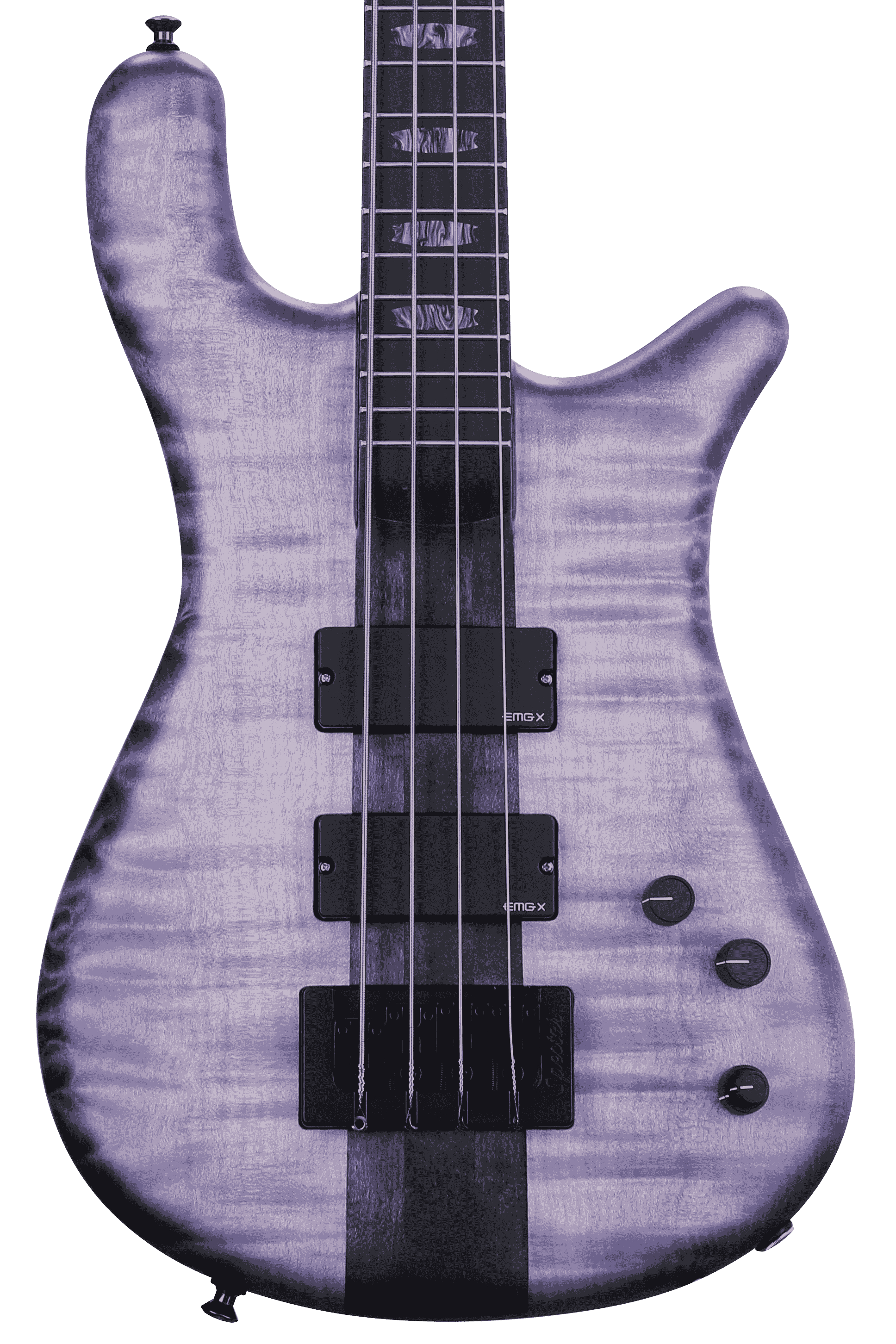 Spector USA NS-2 Bass Guitar - Hyper Violet Matte, Sweetwater Exclusive