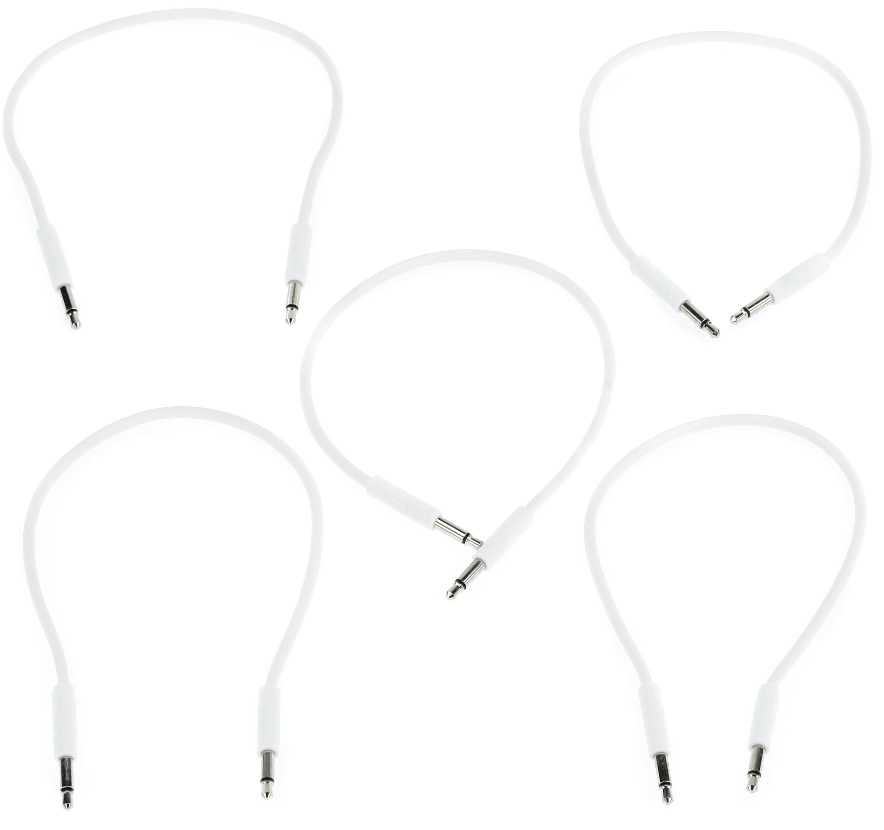 Nazca Audio Noodles Eurorack Patch Cable 3.5mm TS Male to 3.5mm TS Male ...