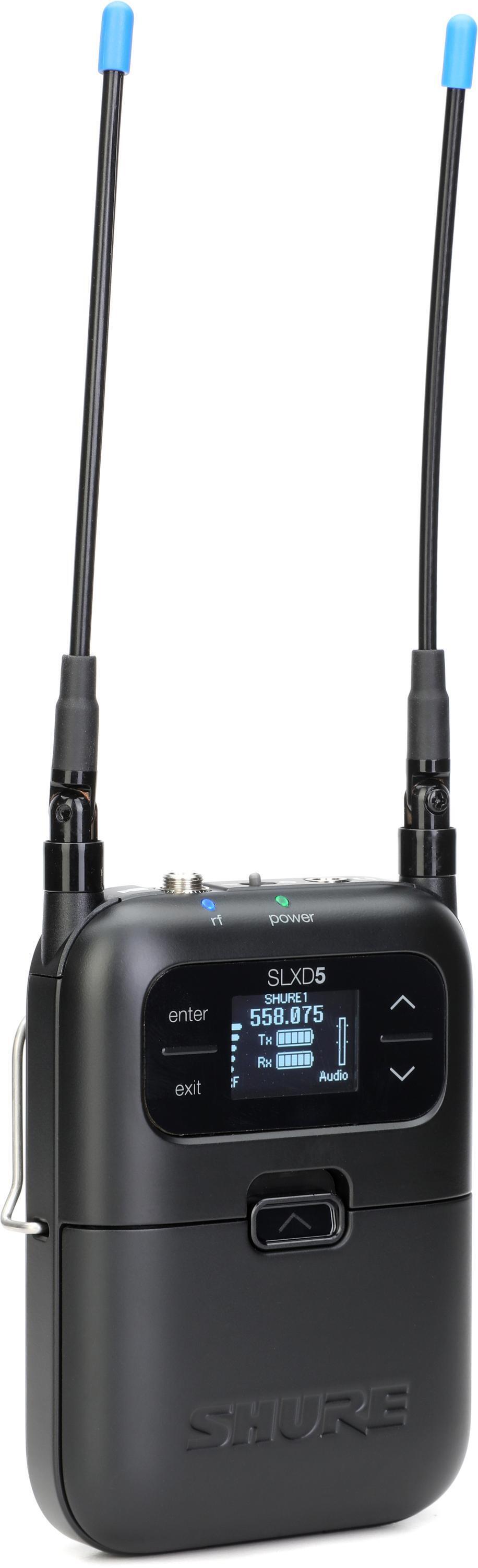 Shure SLXD5 Wireless Receiver - J52 Band | Sweetwater