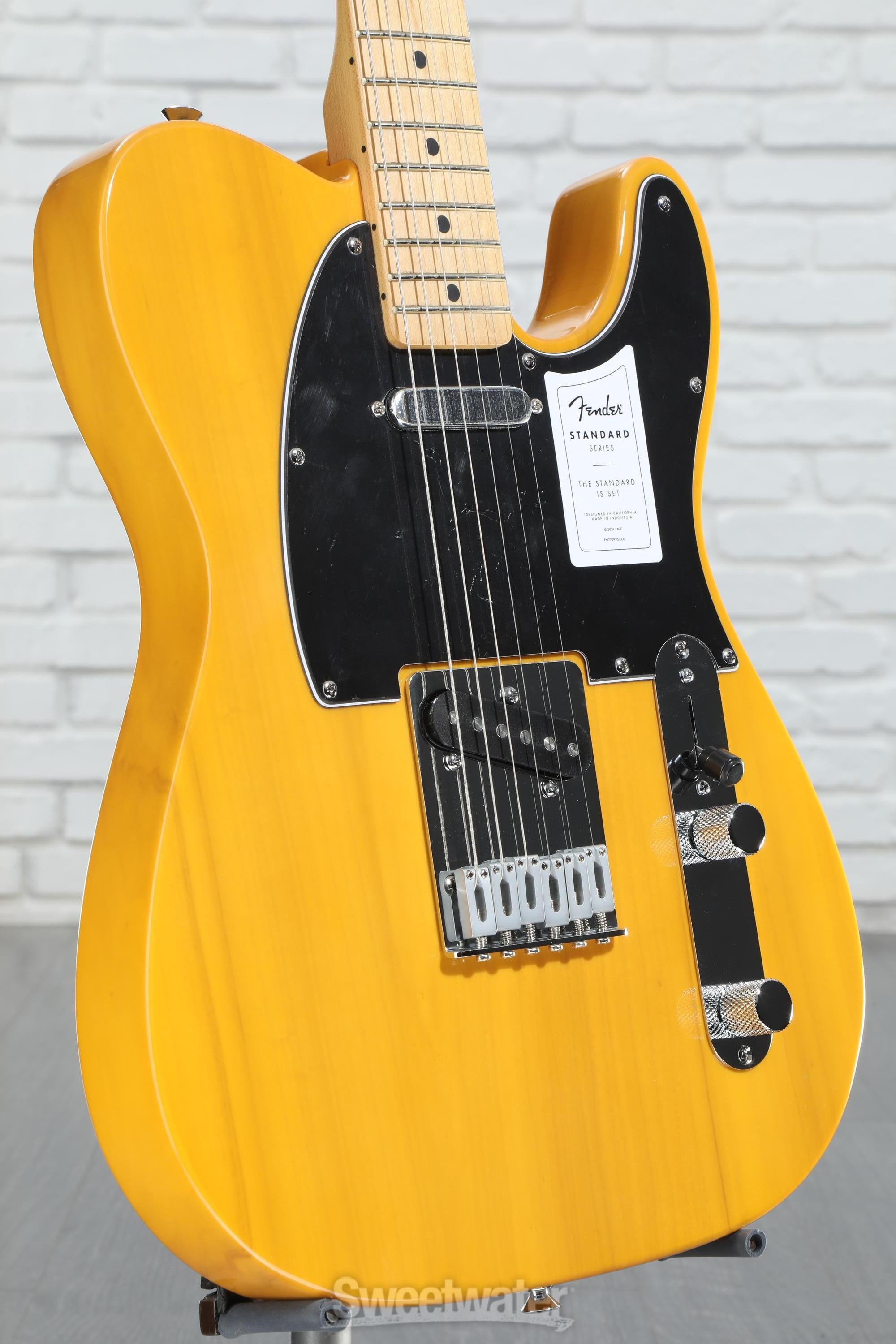 Fender Standard Telecaster Electric Guitar - Butterscotch Blonde ...
