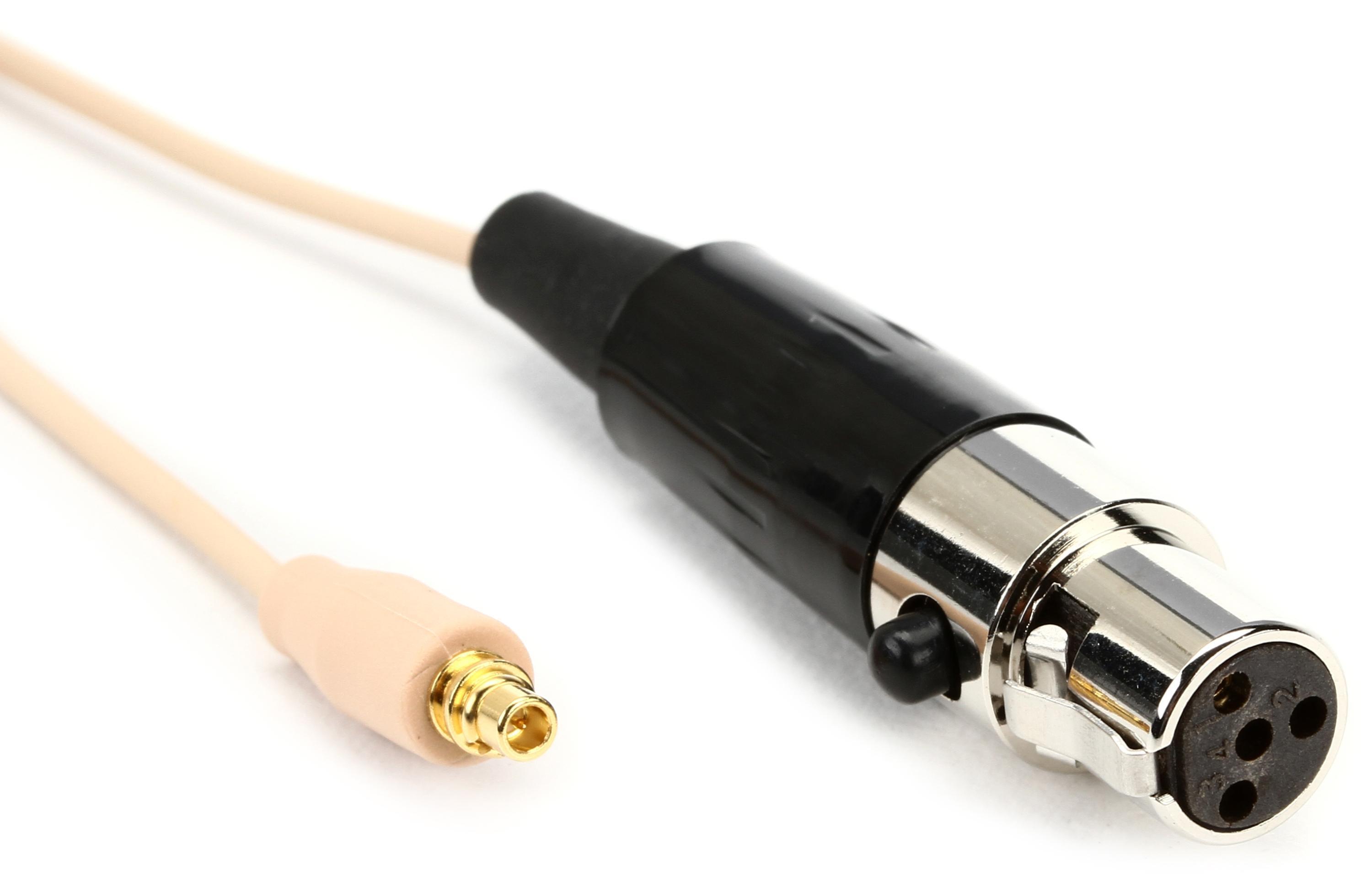 Audio-Technica BPCB-CT4-TH Detachable Replacement Cable for Shure Wireless - Beige | Sweetwater