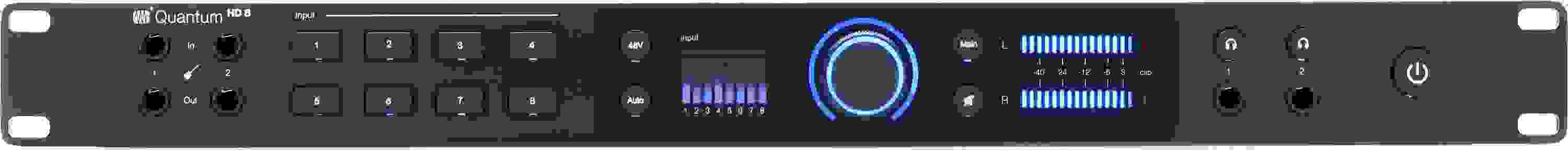 PreSonus Quantum HD 8 Rackmountable USB-C Audio Interface - 1U | Sweetwater