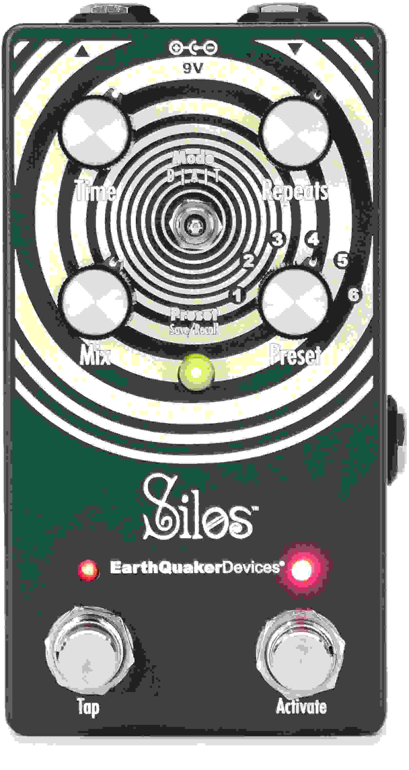 EarthQuaker Devices Silos Multi-generational Time Reflection Delay Pedal | Sweetwater
