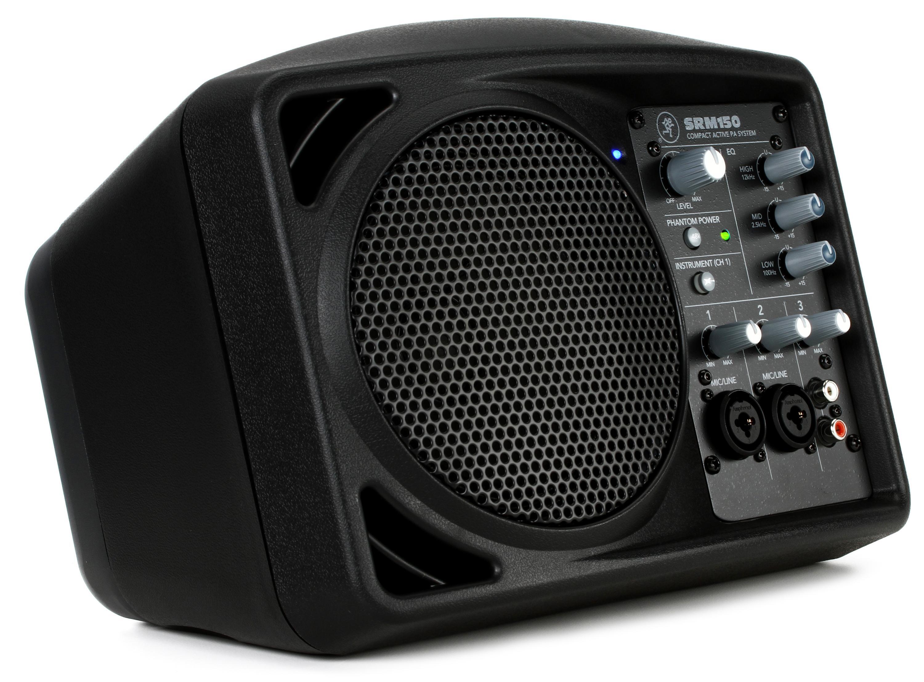 Mackie SRM150 150W 5.25 inch Compact Powered PA System | Sweetwater