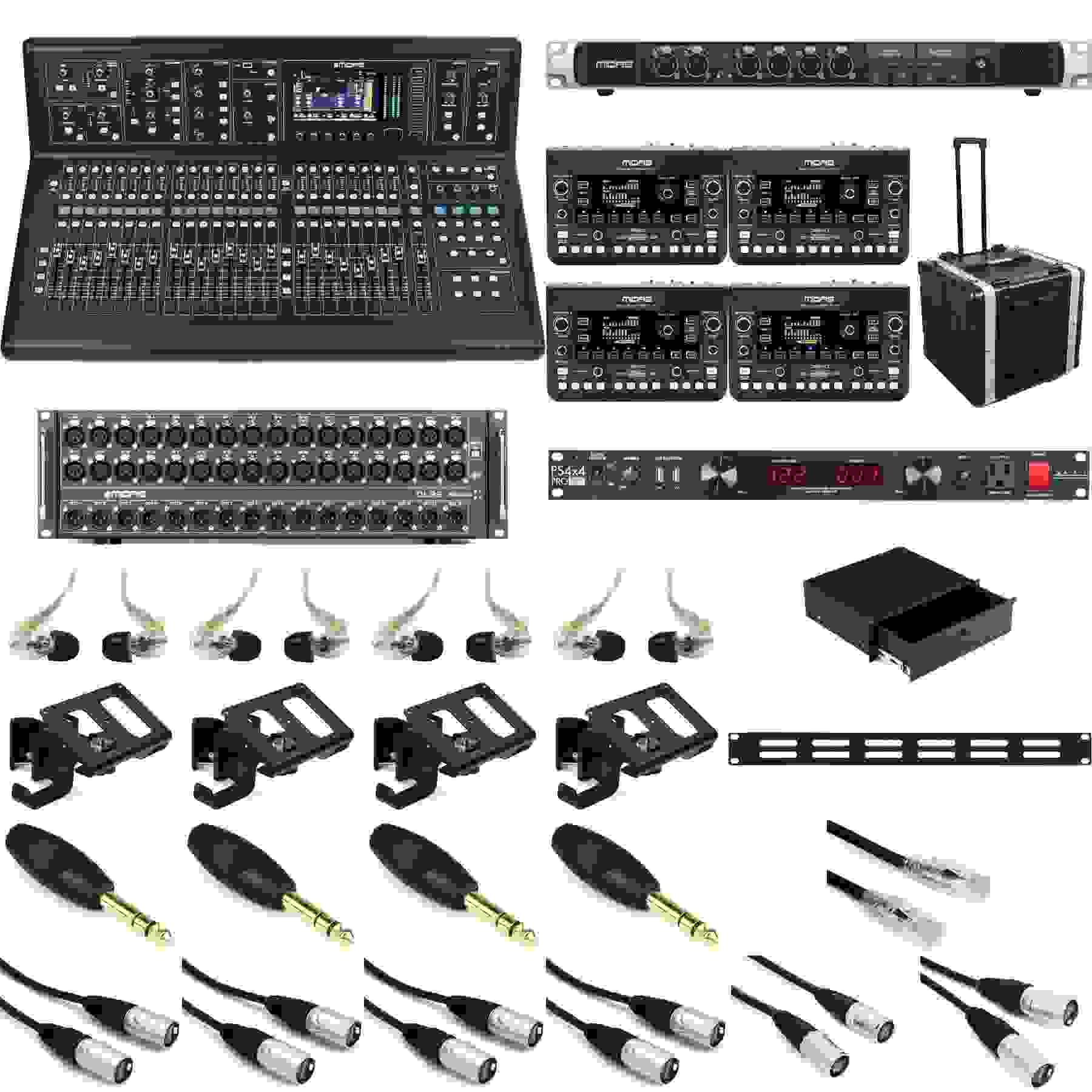 Midas M32 LIVE 40-channel Digital Mixer with Stagebox and Personal ...