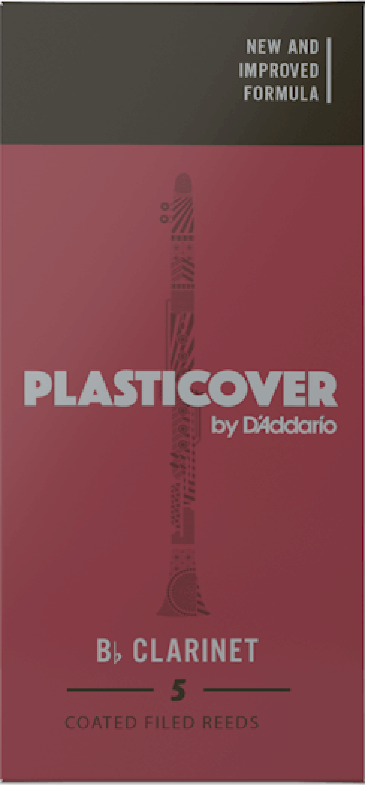 D'Addario RRP05BCL100 Plasticover Bb Clarinet Reed - 1.0 (5-pack ...