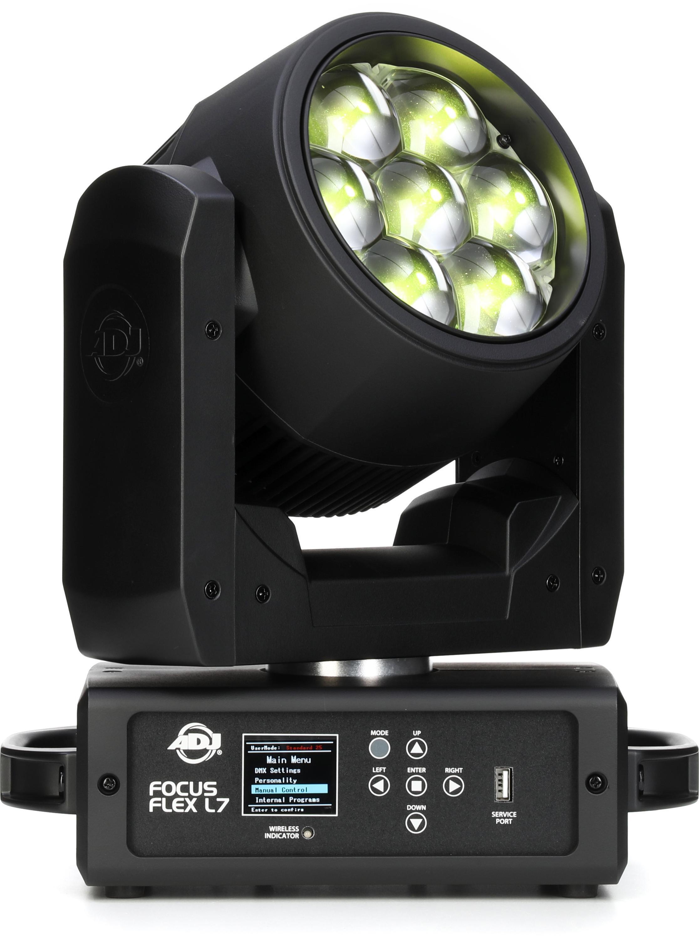 ADJ Focus Flex L7 7 x 40-watt LED Moving Head | Sweetwater