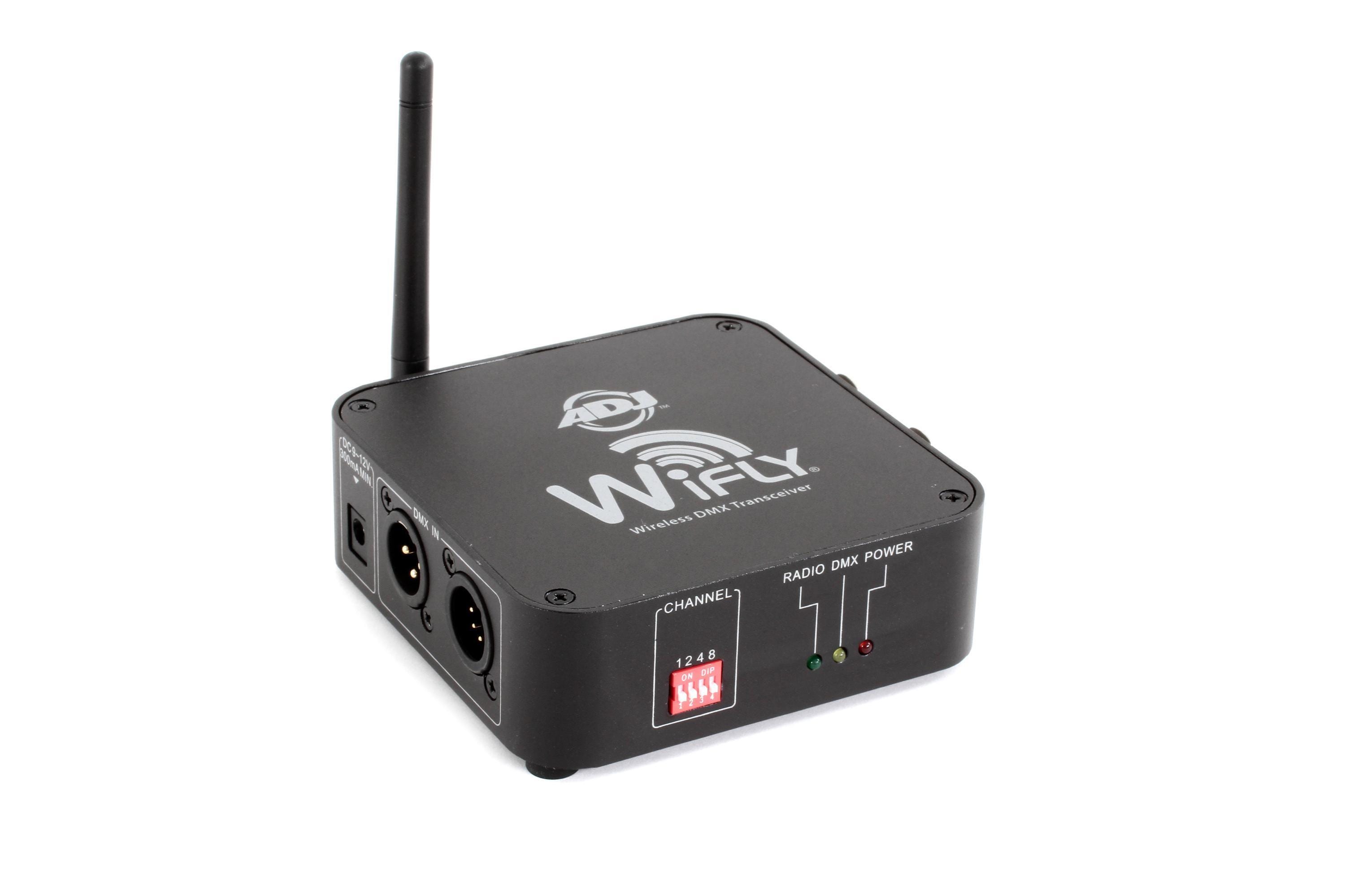 ADJ WiFLY Transceiver Wireless DMX Transmitter / Receiver | Sweetwater