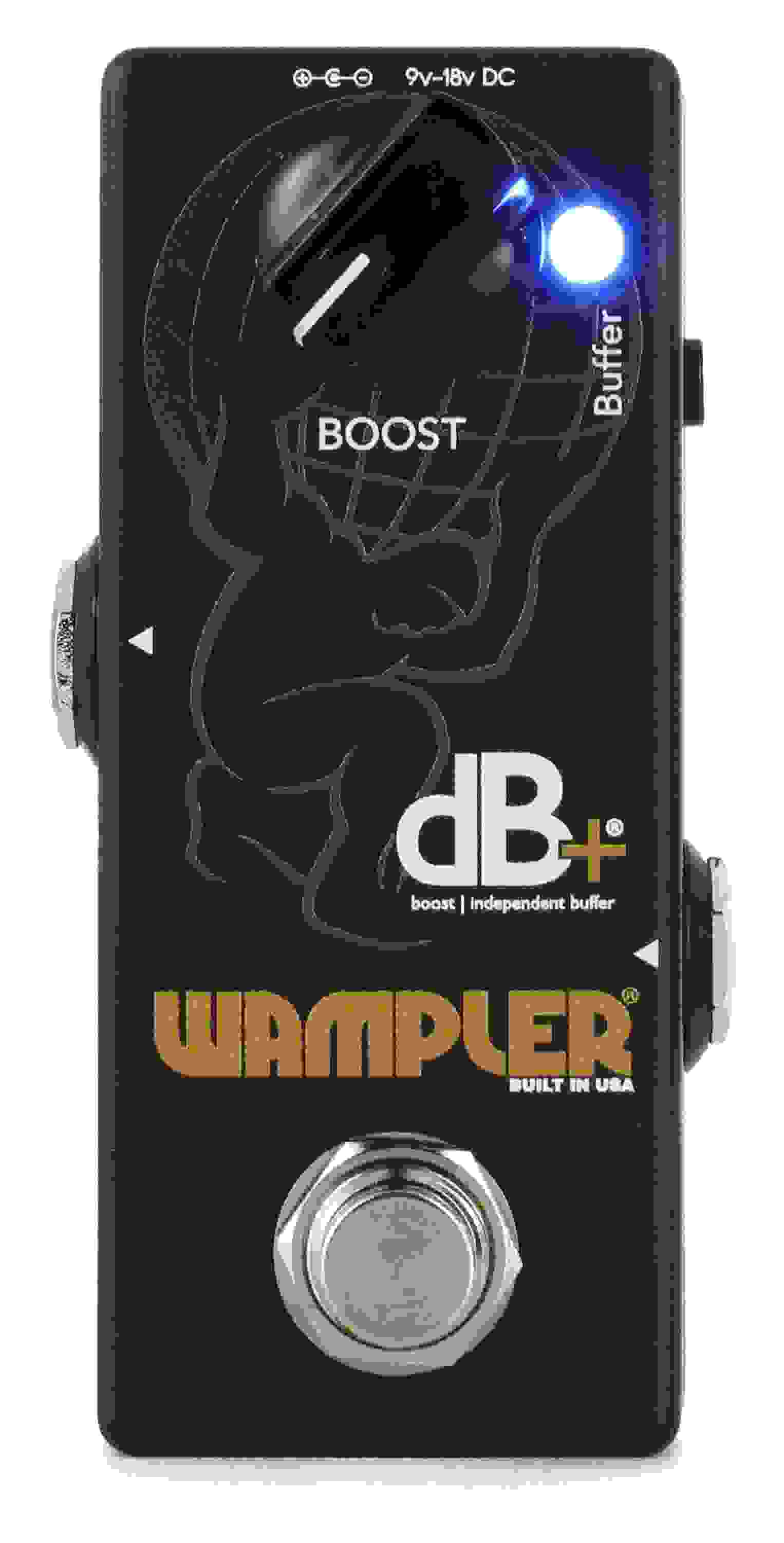 Wampler dB+ V2 Buffer / Clean Boost Pedal | Sweetwater