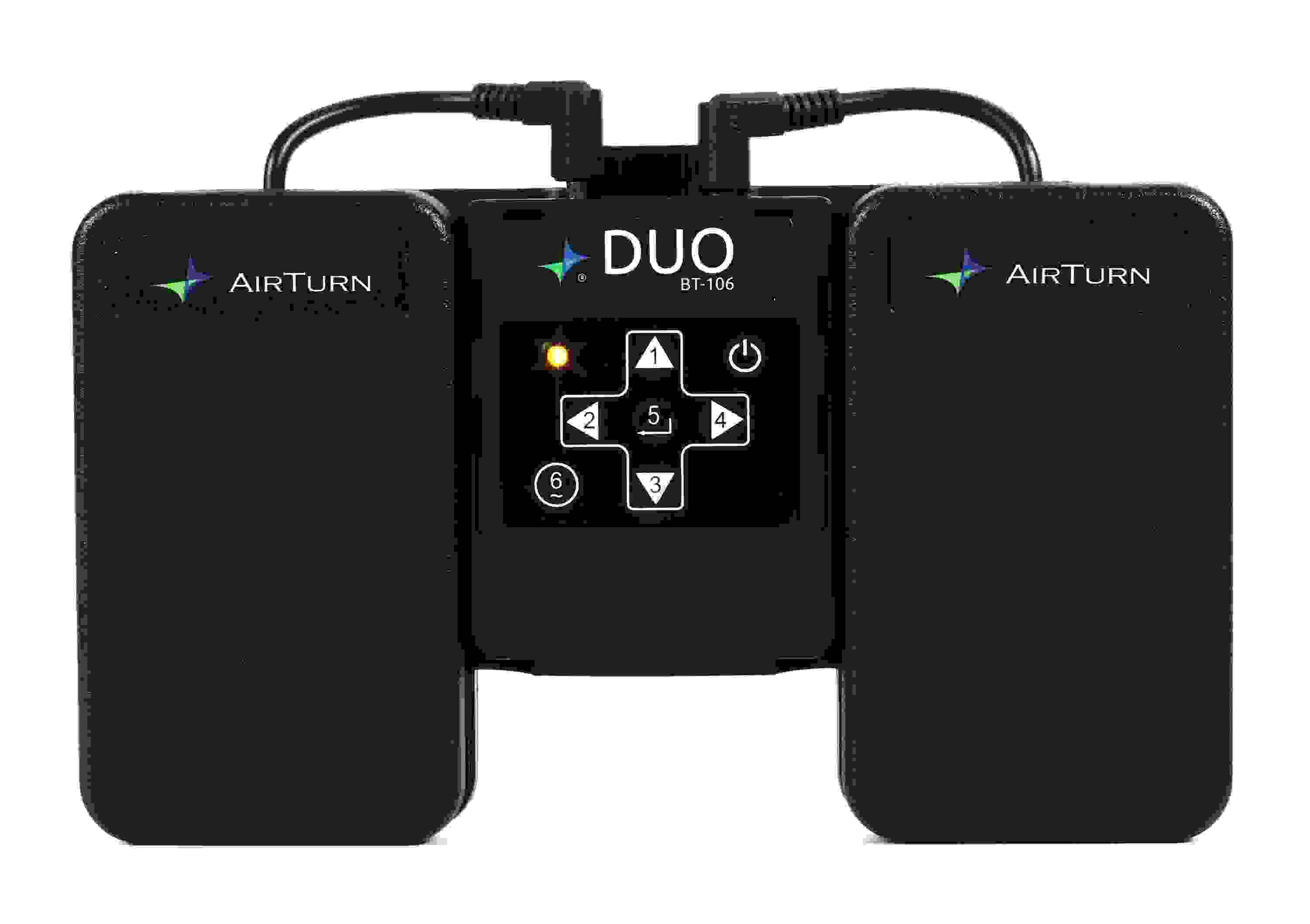 AirTurn Duo BT106 Transmitter with 2 Pedals | Sweetwater